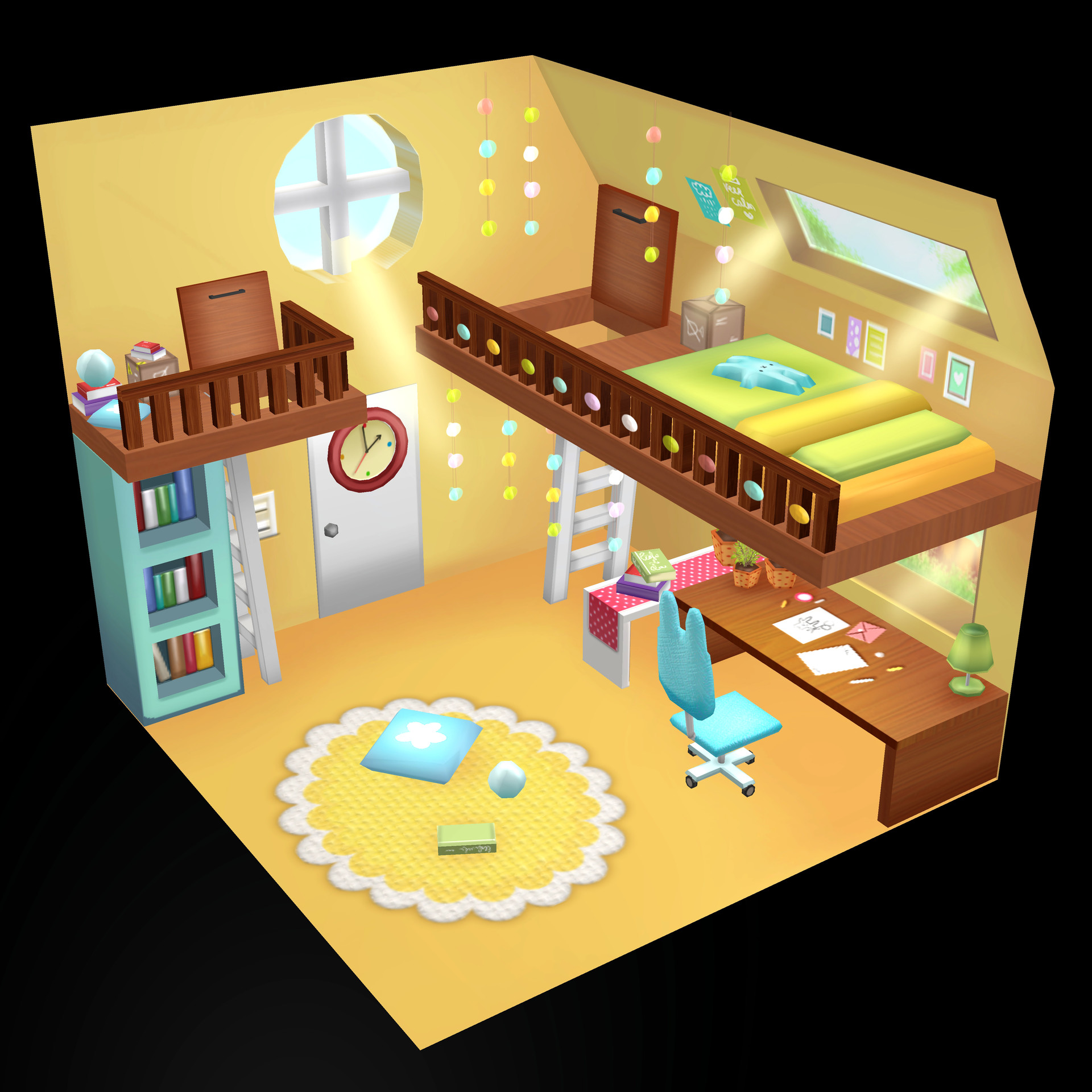 ArtStation - A room.