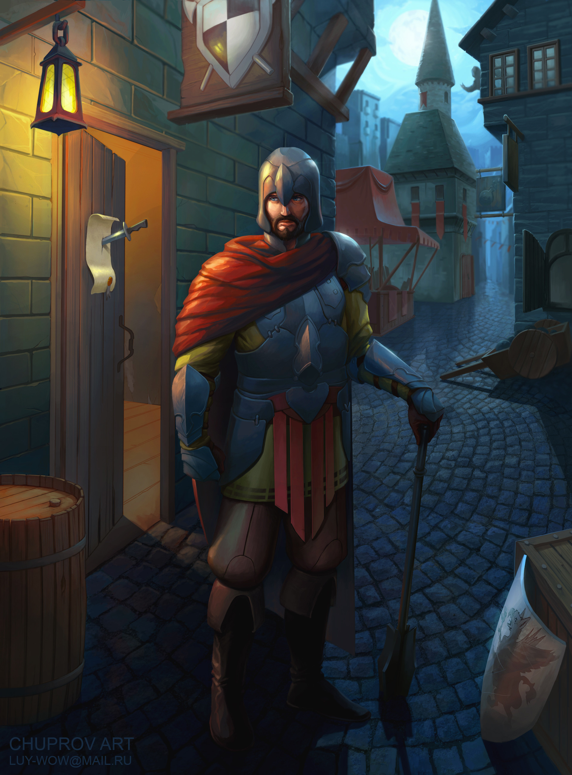 ArtStation - City guard