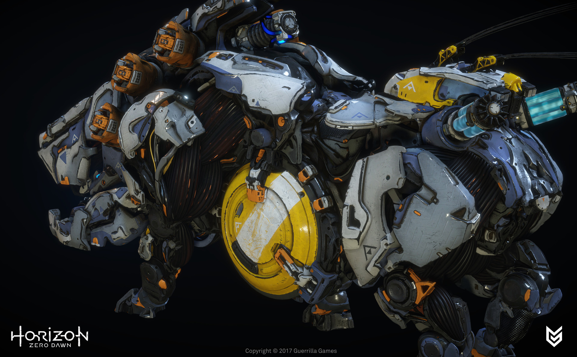 Tom Delboo - Horizon Zero Dawn - Behemoth - Texturing