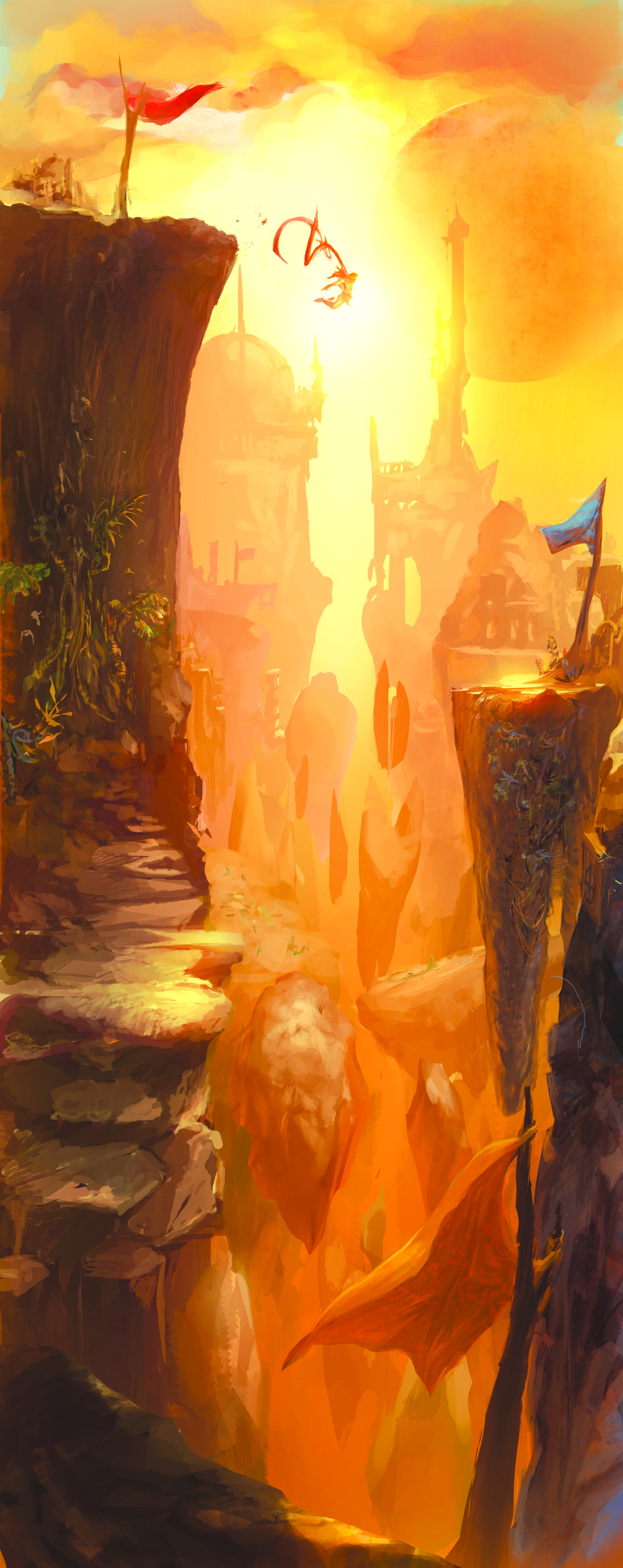 ArtStation - Downward Banner