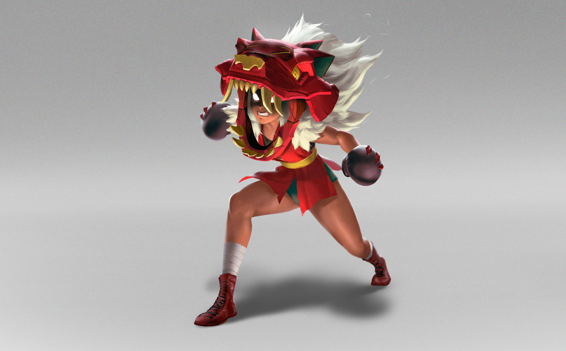 ArtStation - Knockout League: Crimson Fang