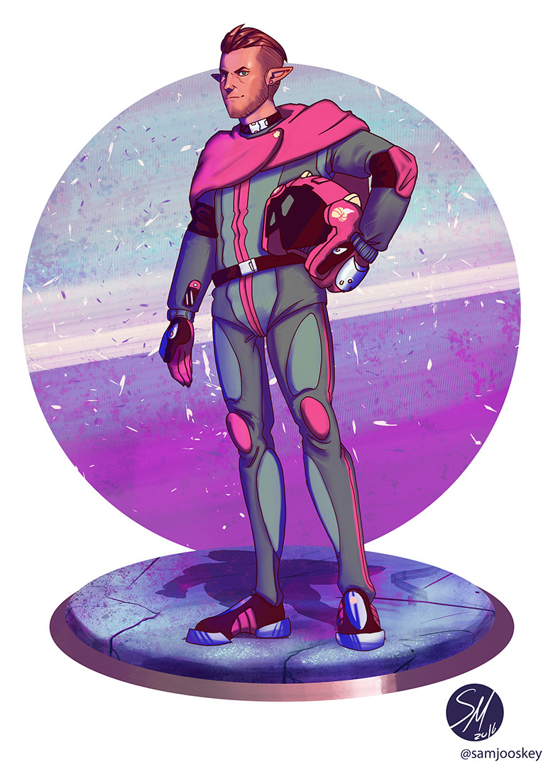 ArtStation - Space Race Pilot