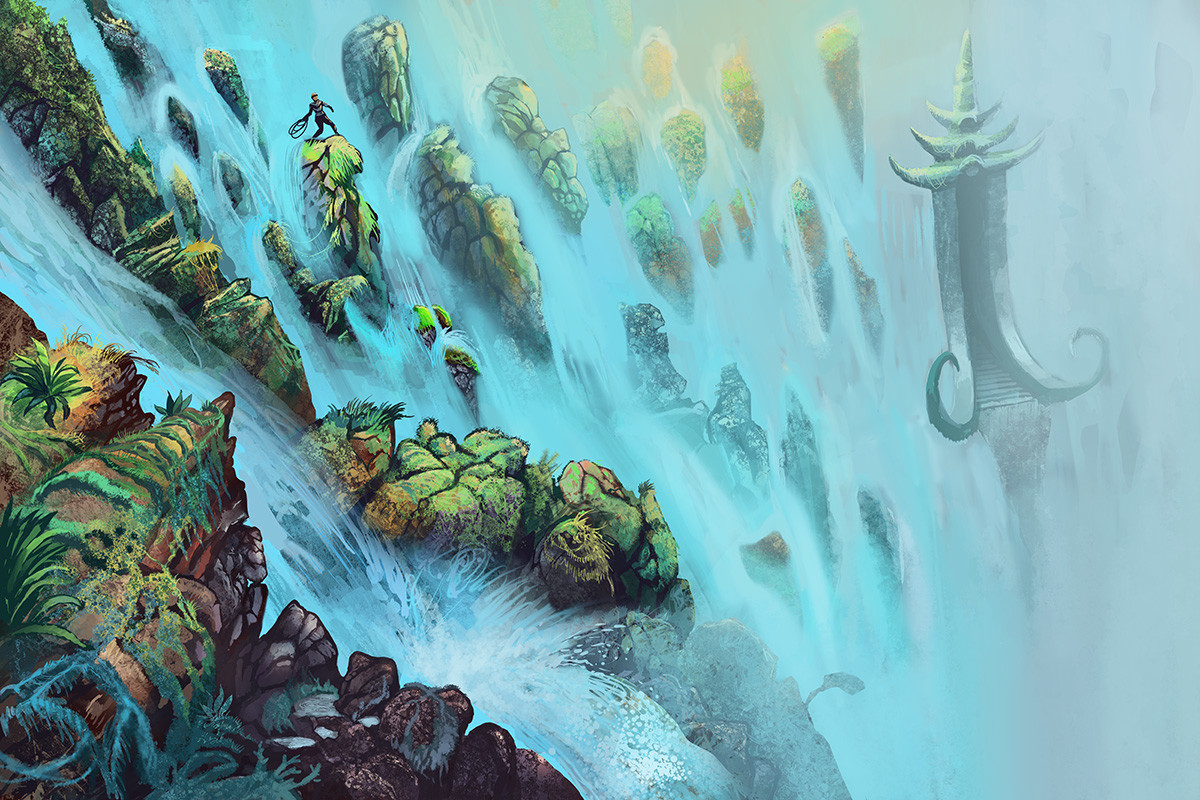 ArtStation - Waterfall