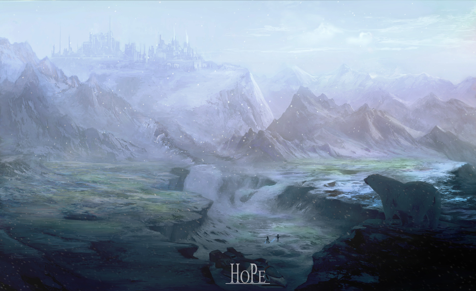 ArtStation - Snow Island