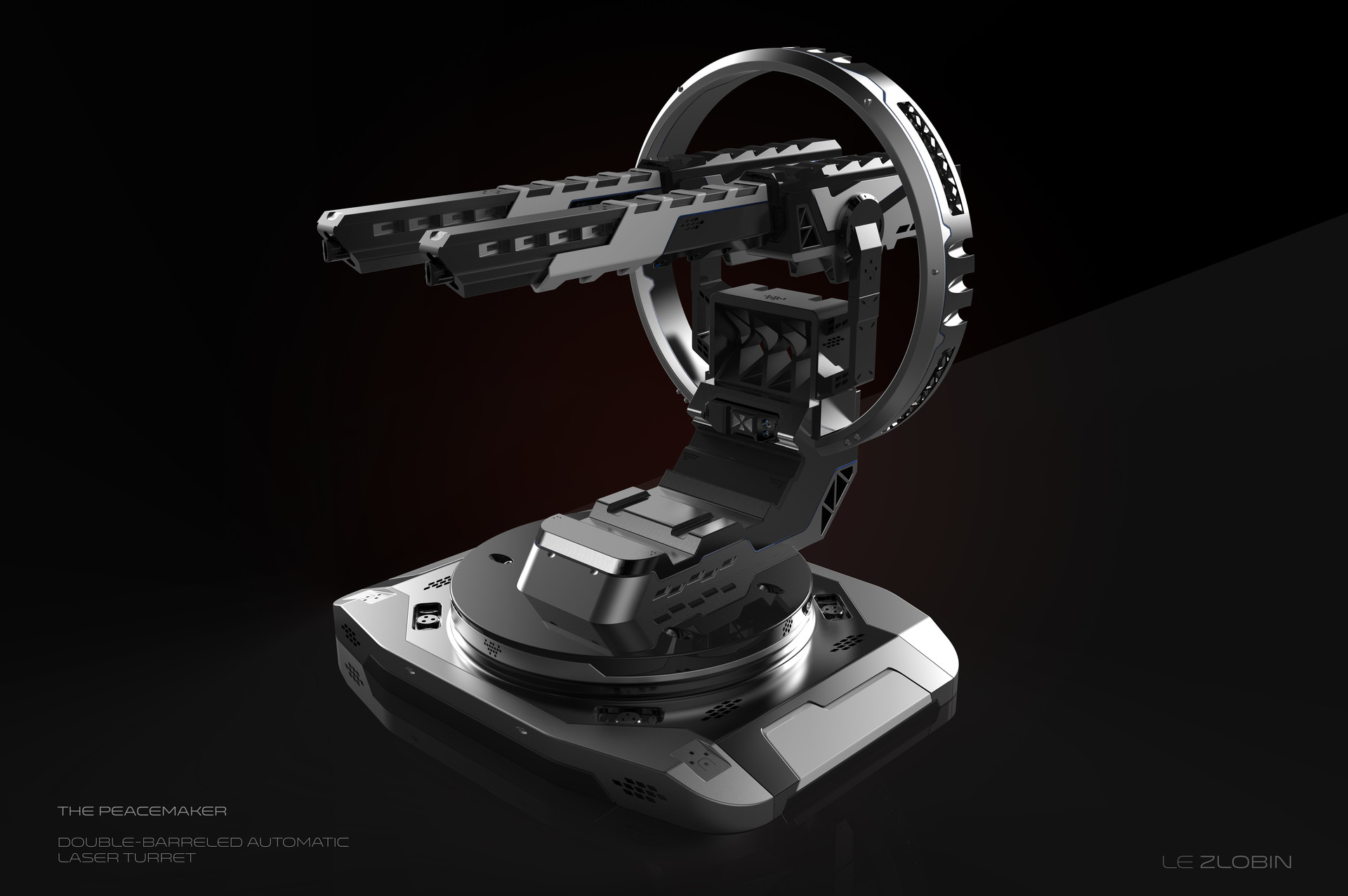 Sergii Zlobin - The "Peacemaker" turret