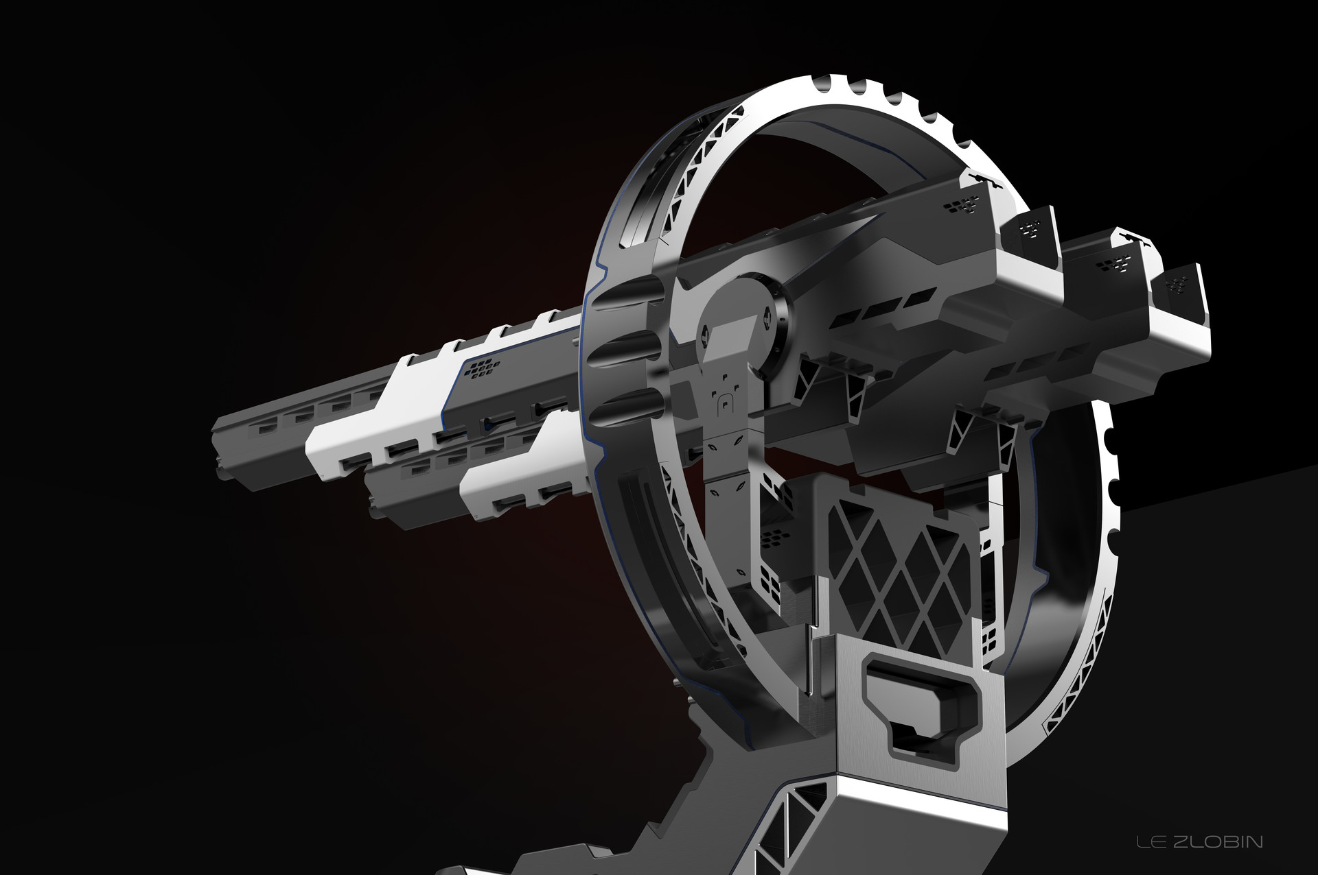 Sergii Zlobin - The "Peacemaker" turret