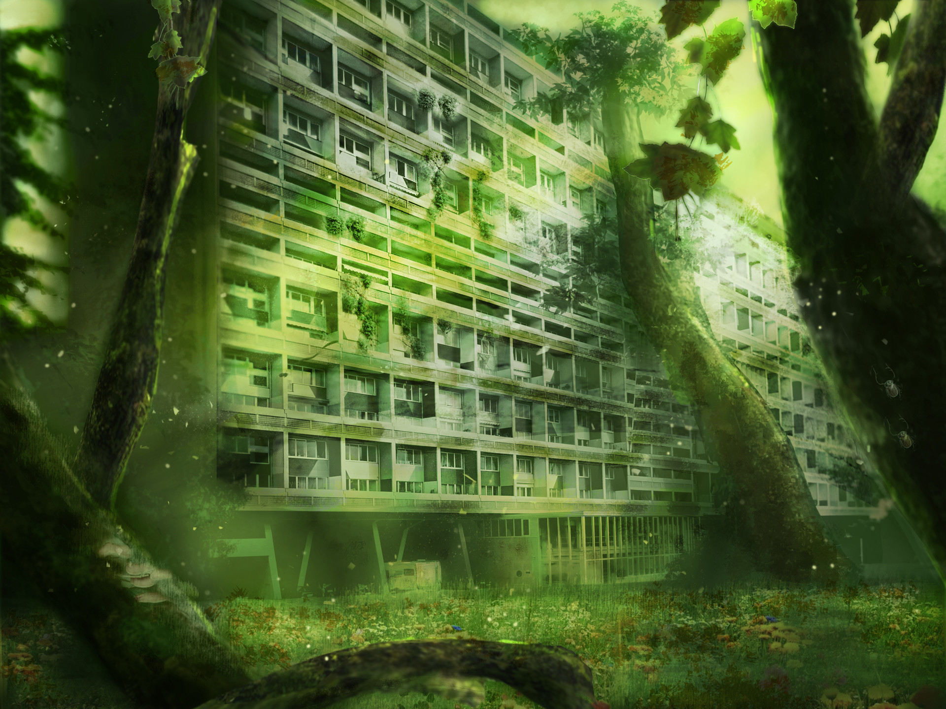 ArtStation - Lost building