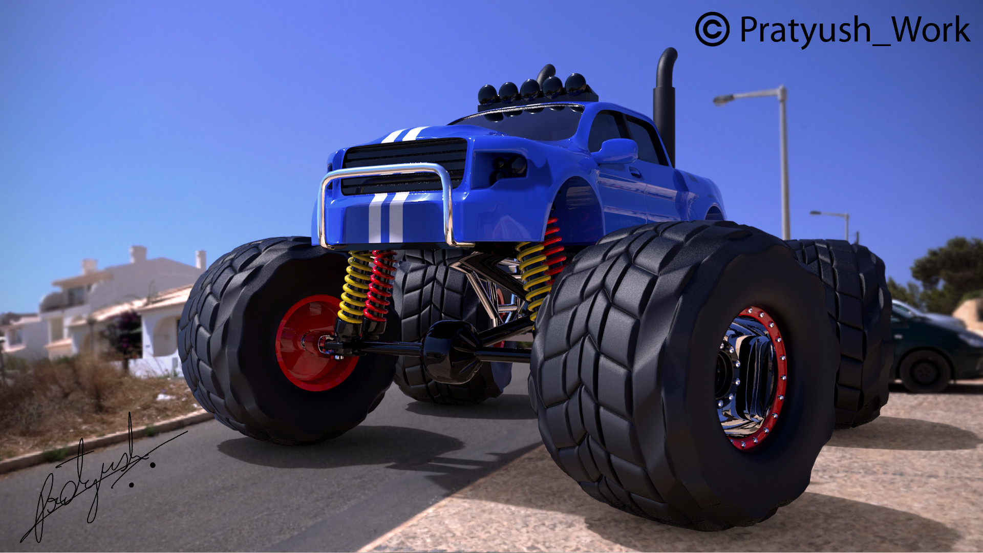 ArtStation - Monster Truck