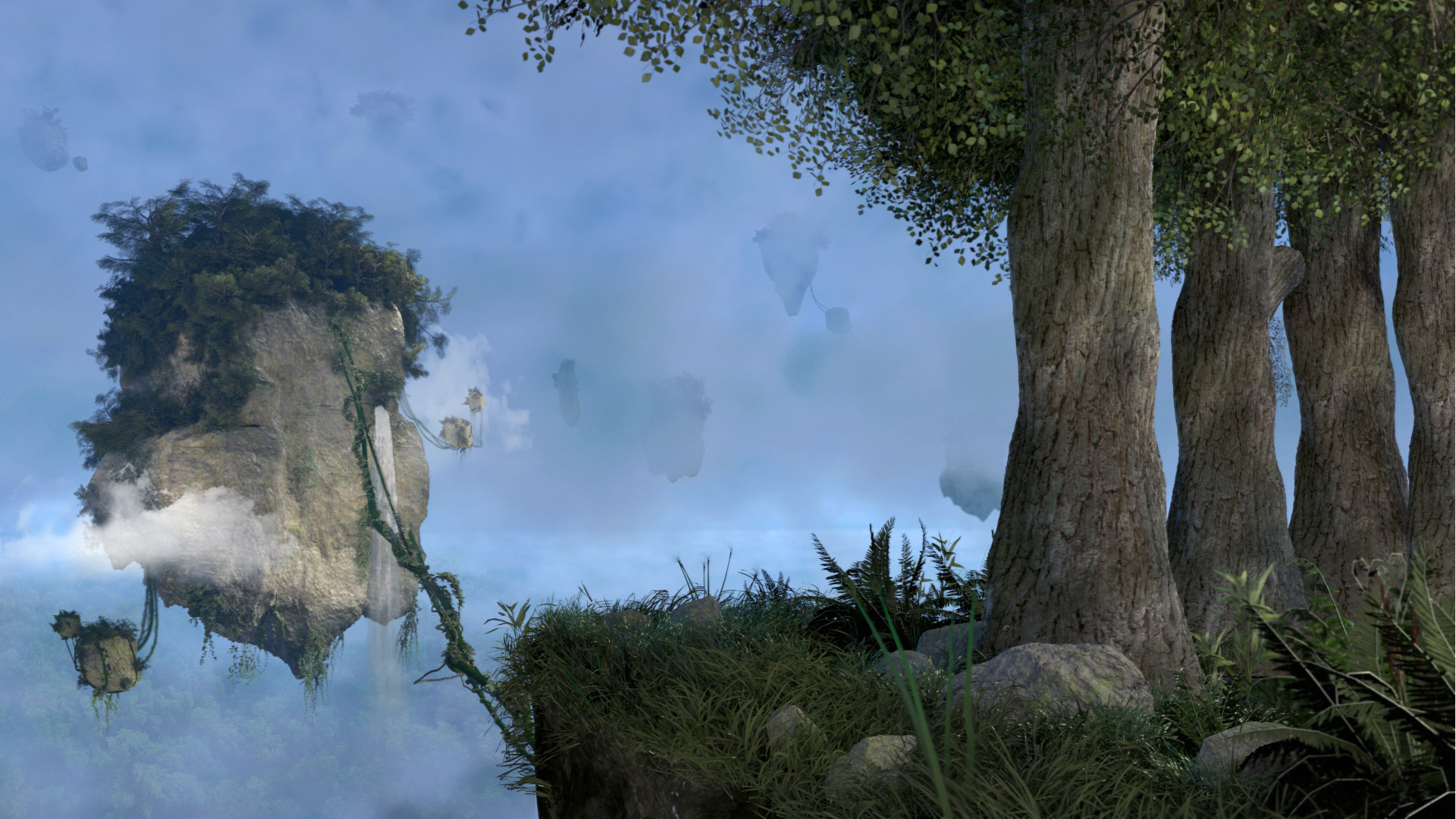 ArtStation - Floating Island