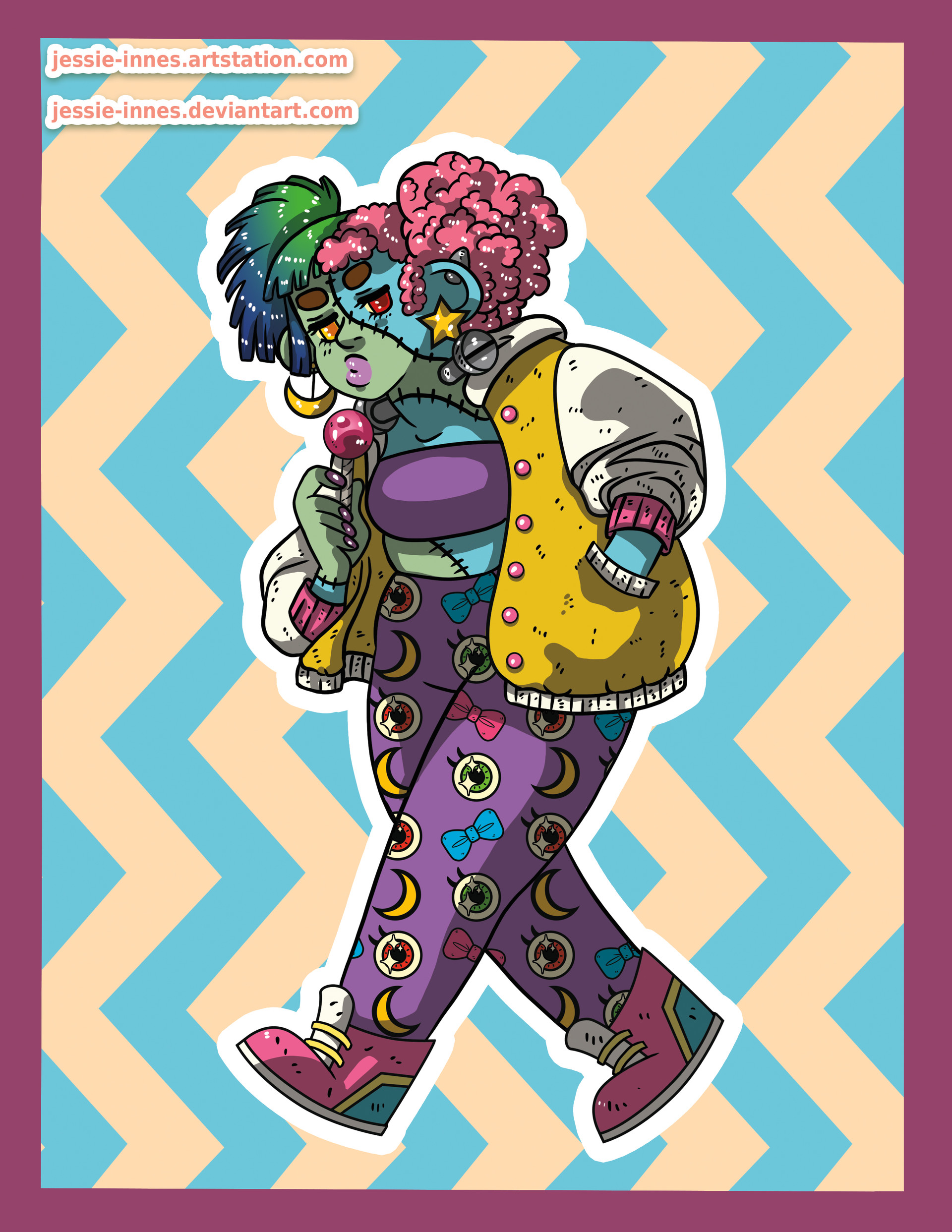 ArtStation - Monster Girl Series 4 : Patch-Work