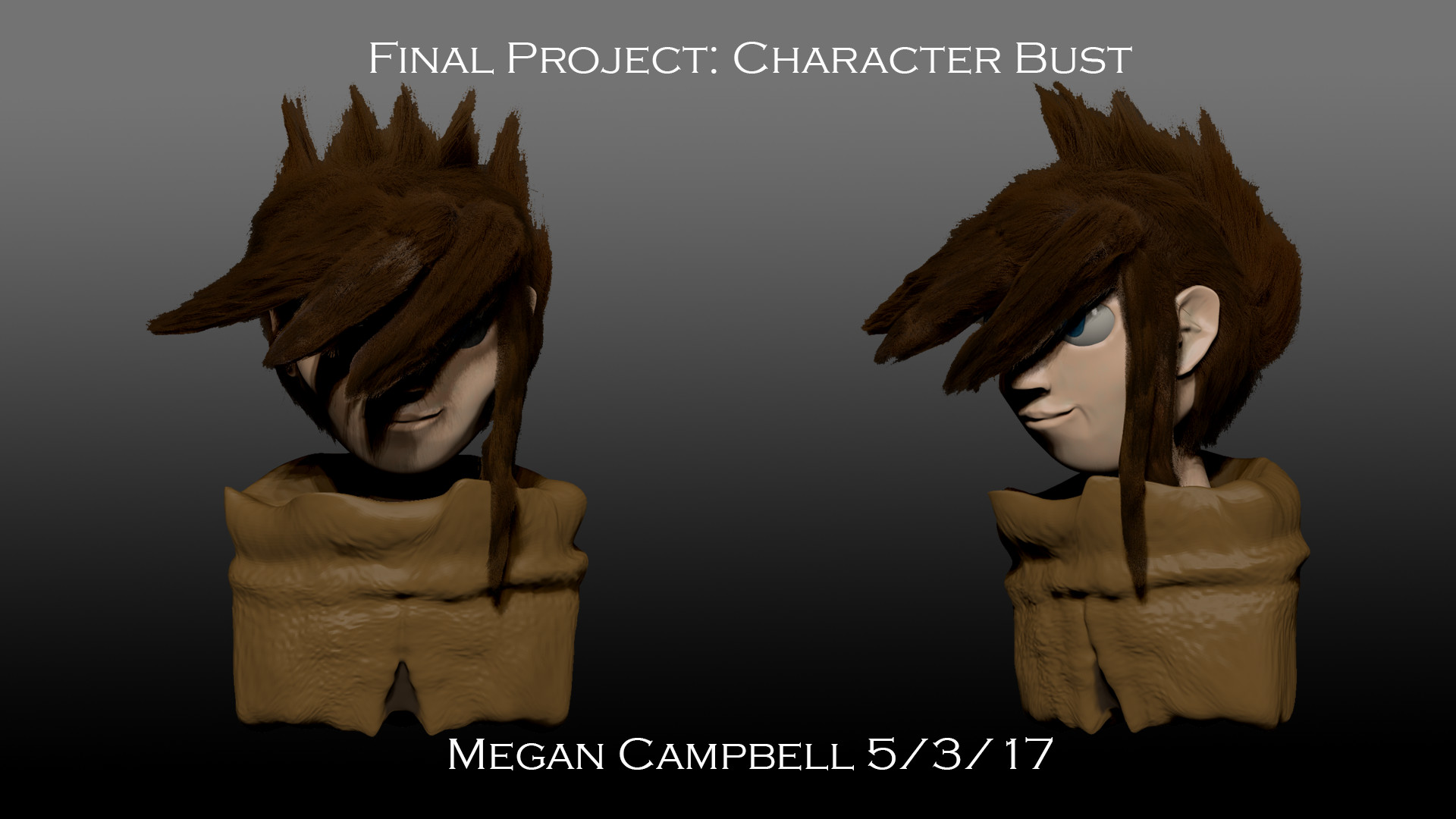 ArtStation - Final Project: Character Bust