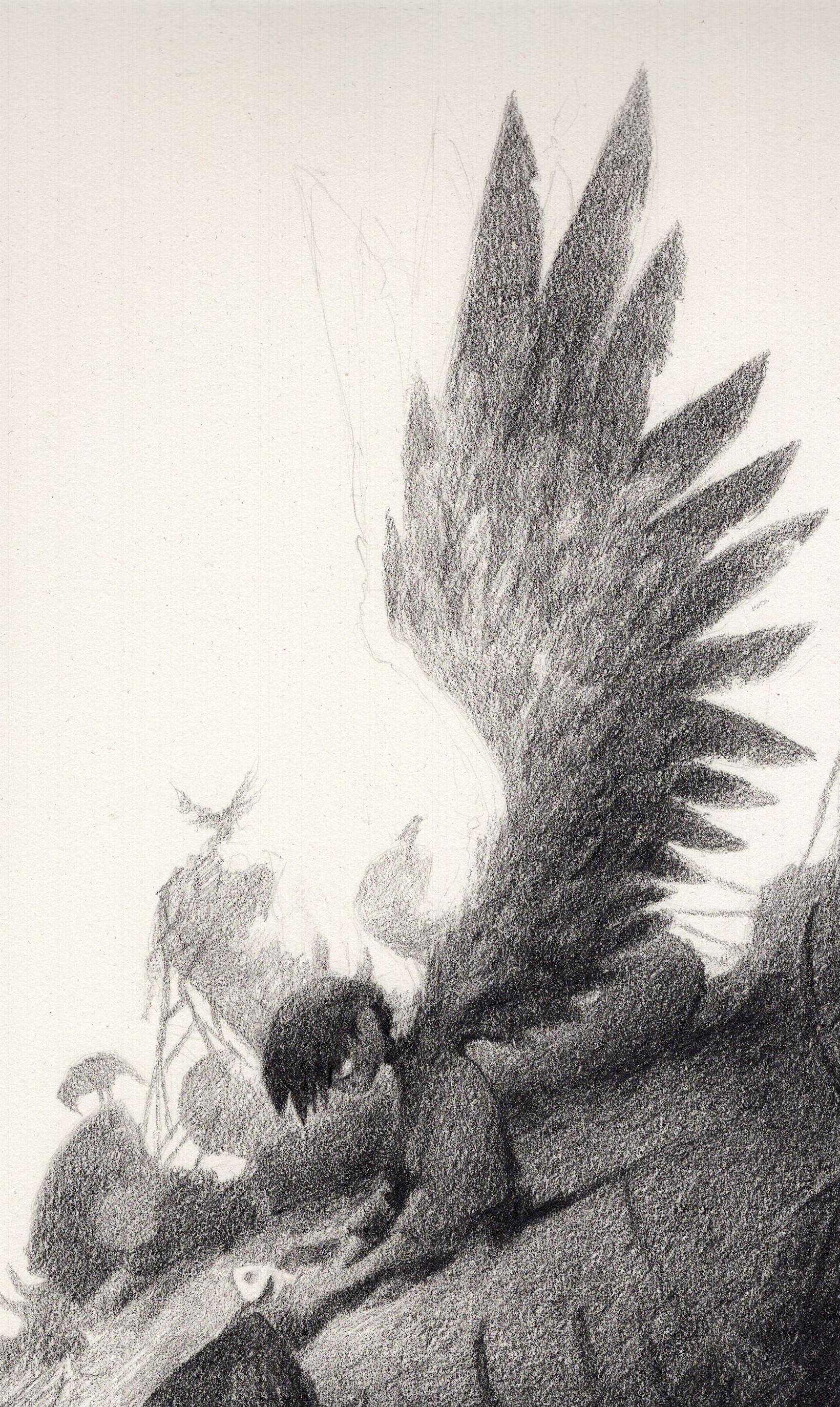 ArtStation - Kassassuk (someone called it "Fallen Angel")