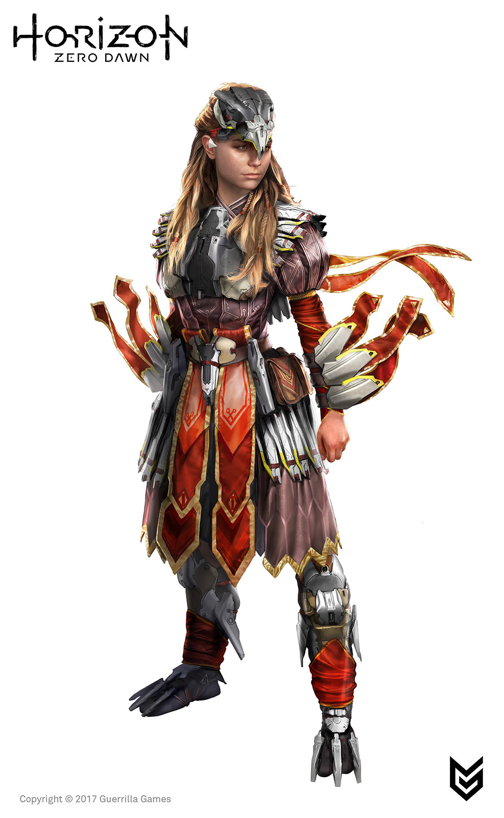 Ilya Golitsyn - Horizon: Zero Dawn - Aloy costumes concept art