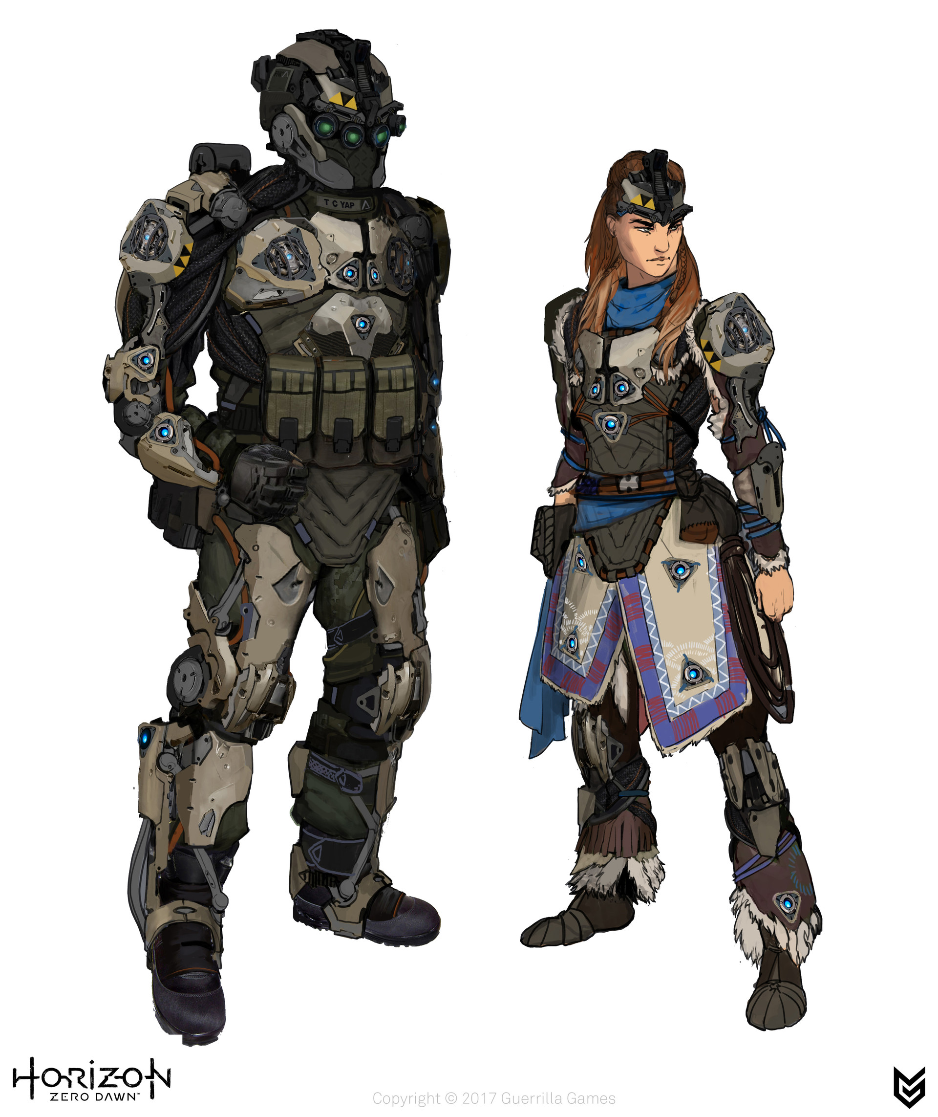 Luc De Haan Horizon Zero Dawn Aloy Outfits