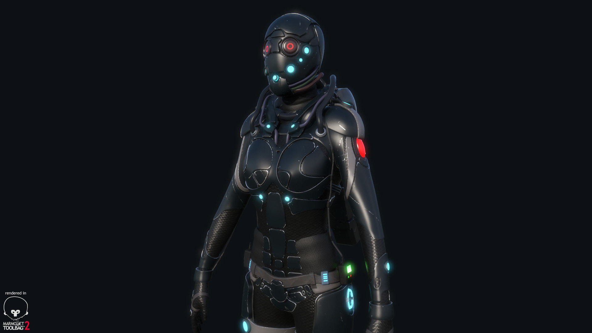 ArtStation - Sci fi suit