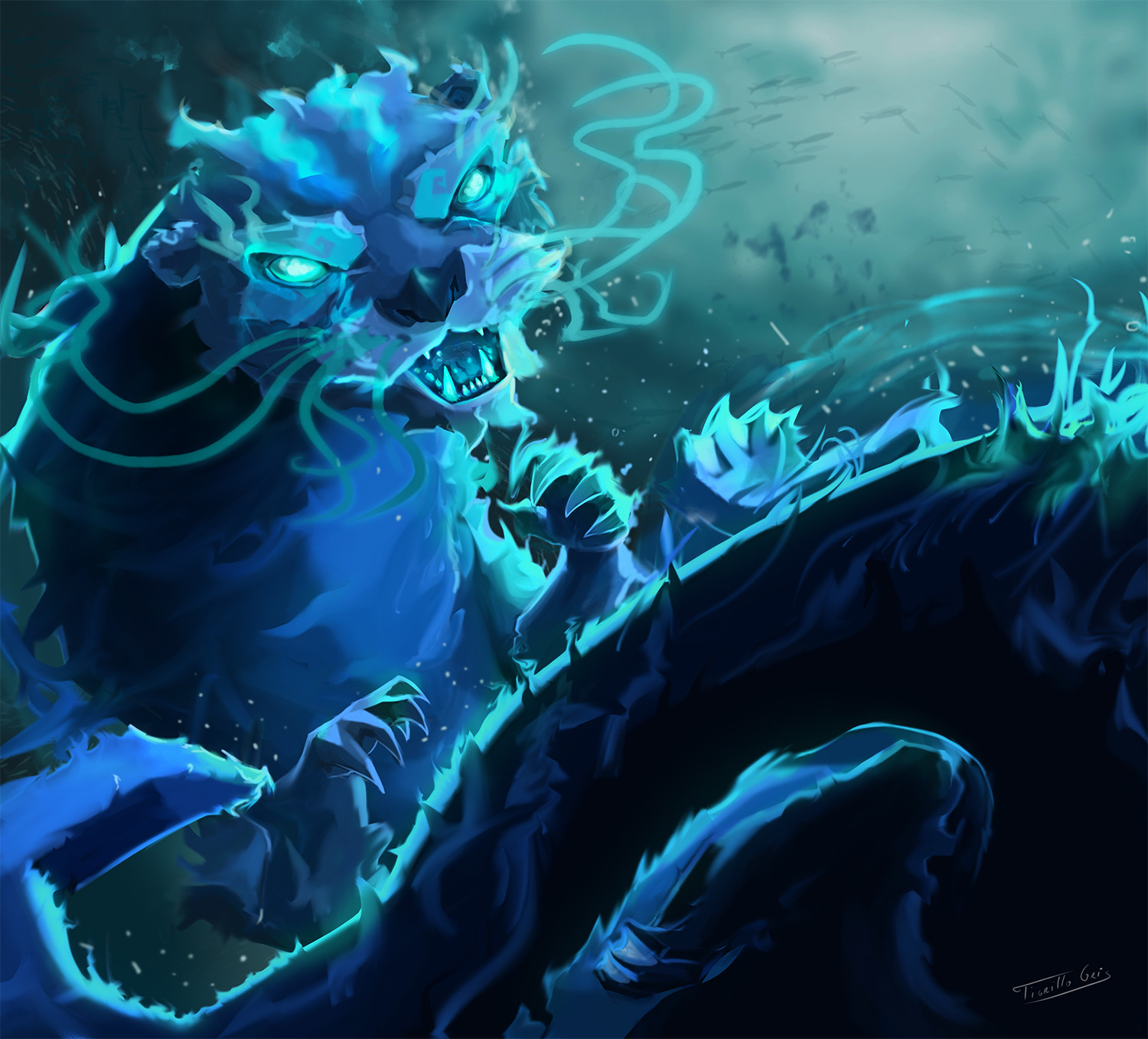 Omar Vallejos - Water Otter