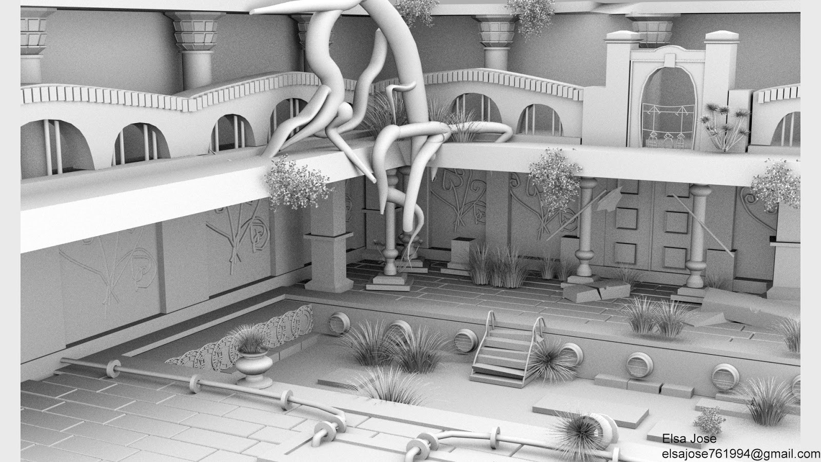 ArtStation - bg model