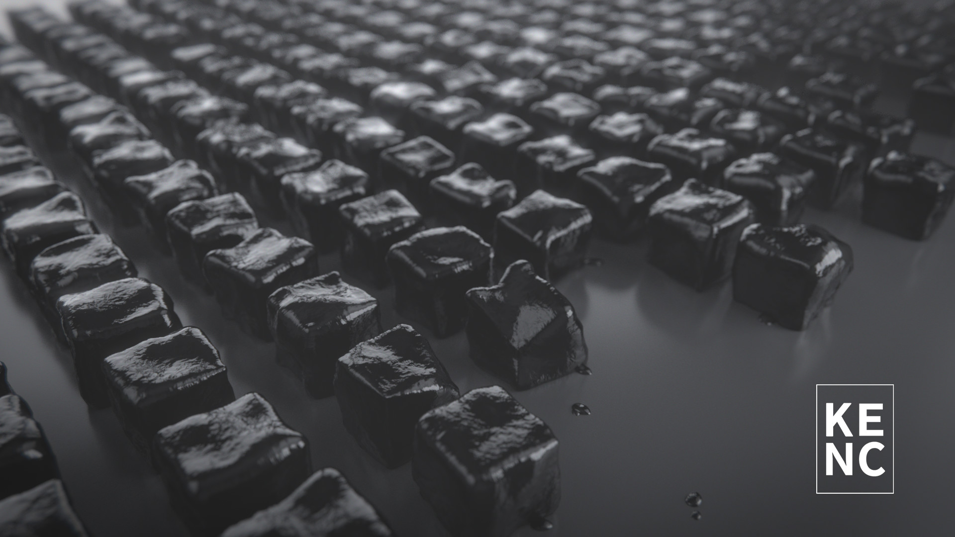 ArtStation - Black Oil Cubes