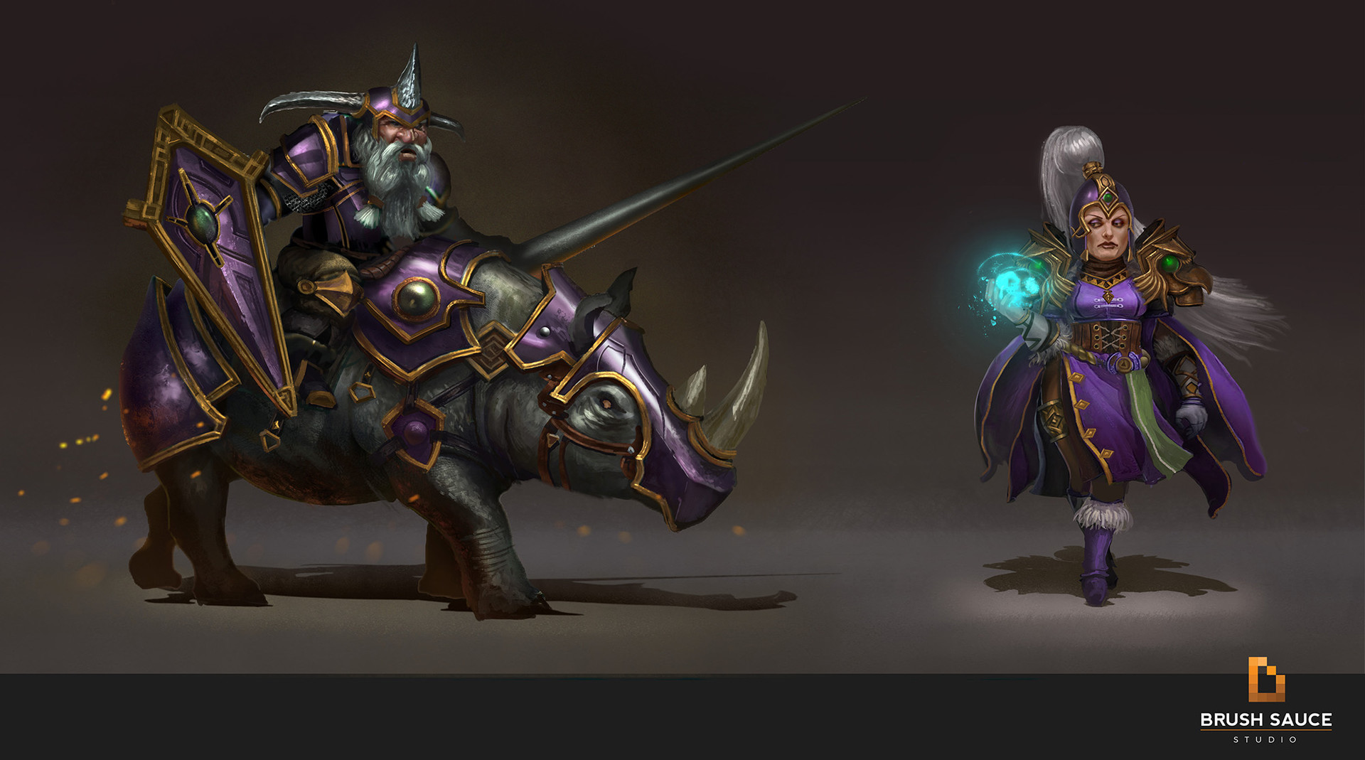 ArtStation - dwarven character units