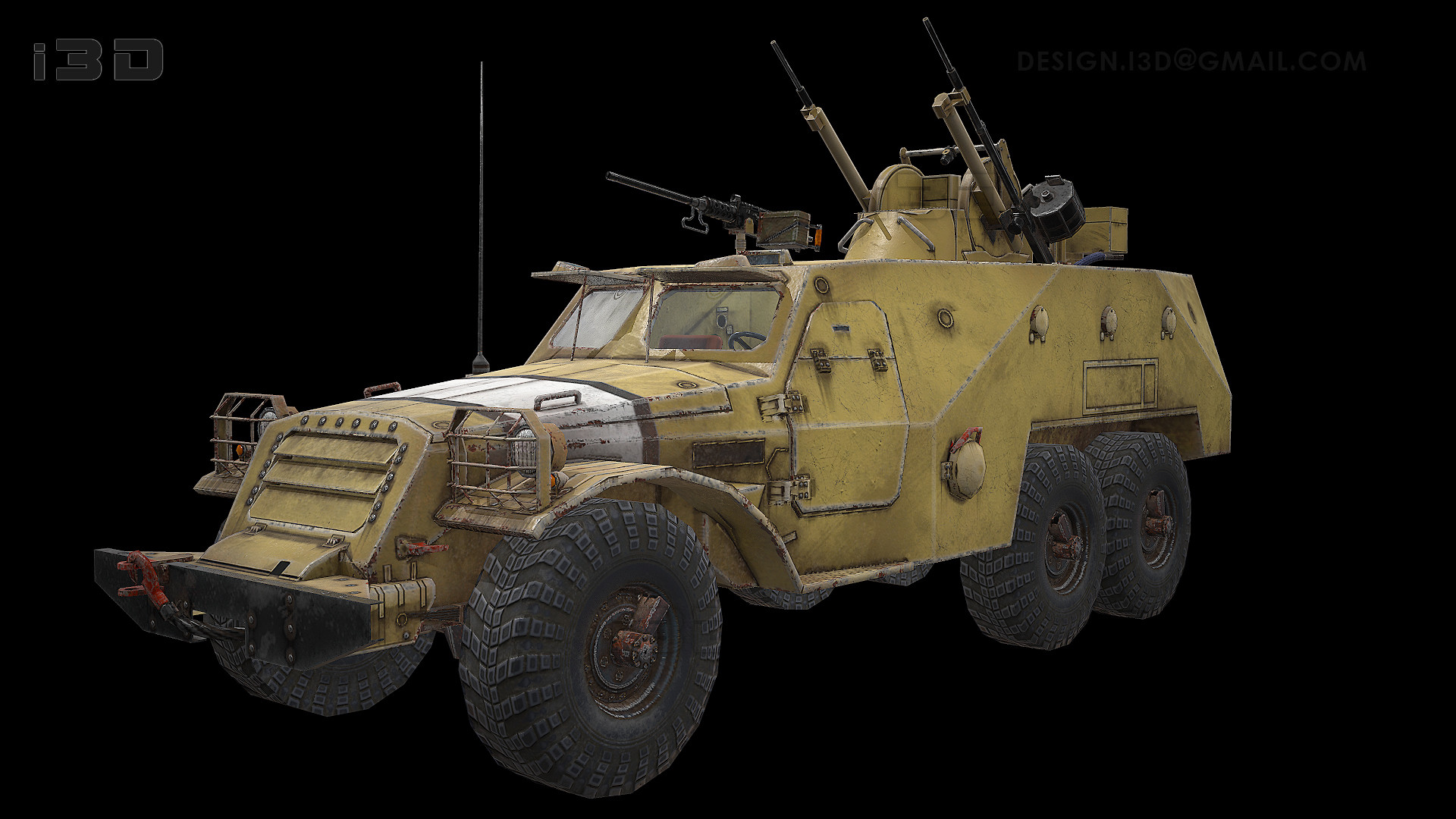 ArtStation - BTR-152 TCM-20