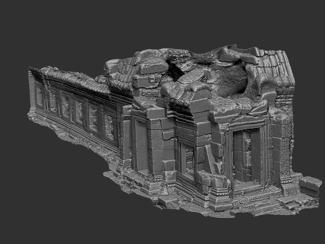 Kris 3d - Tomb Raider Ancient Temple scan 3d