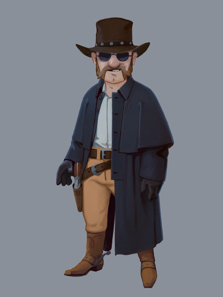 ArtStation - Gunfighter
