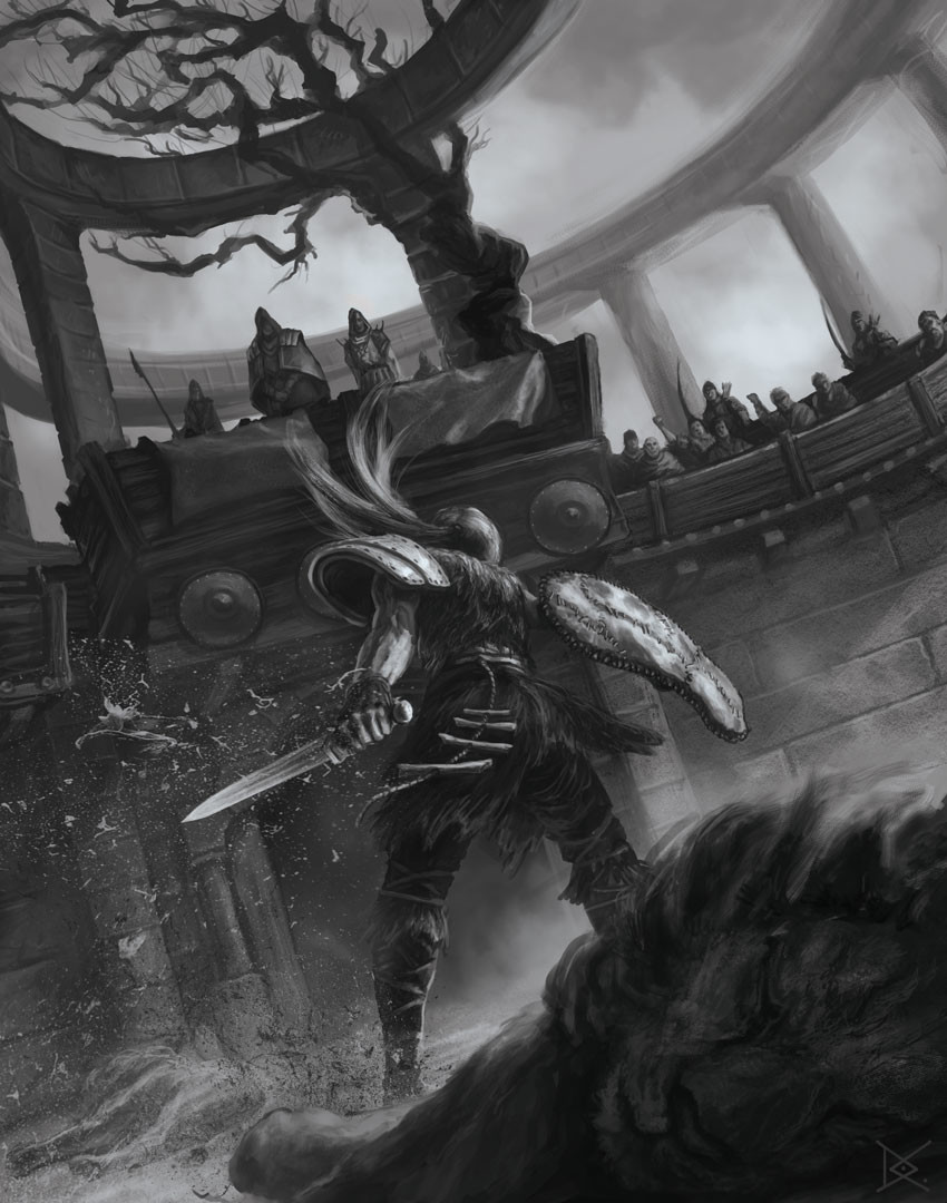 ArtStation - Beasts and Barbarians : Gladiator Arena