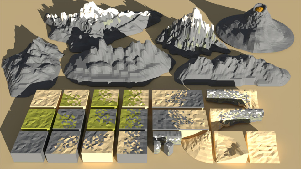 ArtStation - Low Poly Pirate Pack : Envirornment