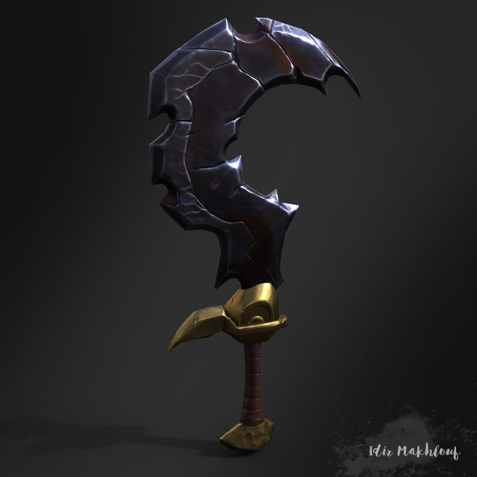 Idir Nassim Makhlouf - Modélisation et Texturing d’une épée pour jeux ...