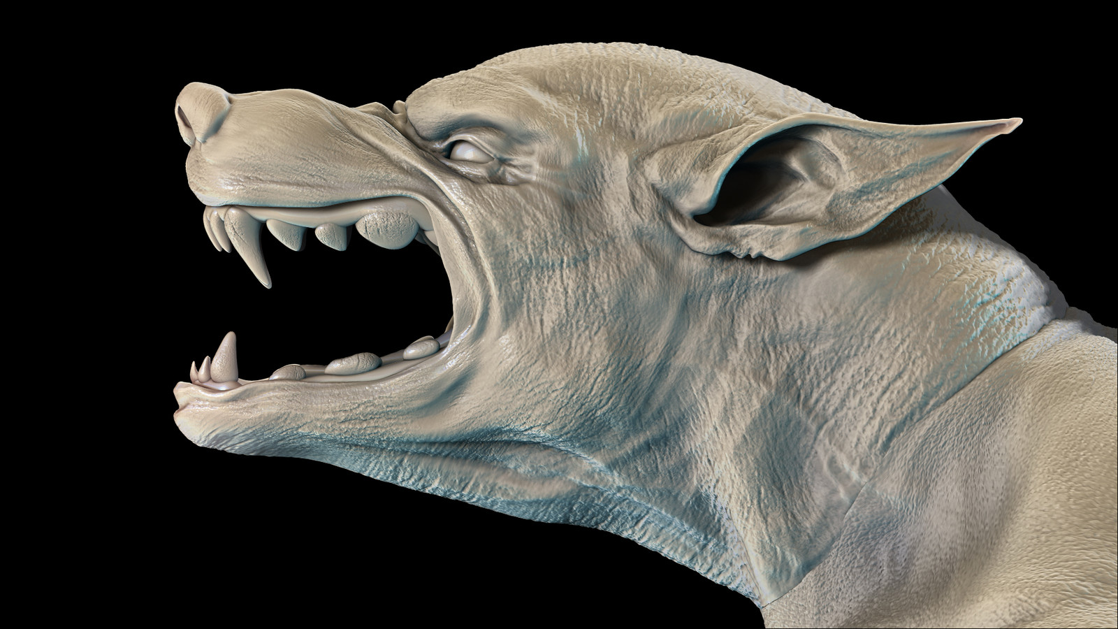 Ken Matsui - Digital Werewolf Sculpt