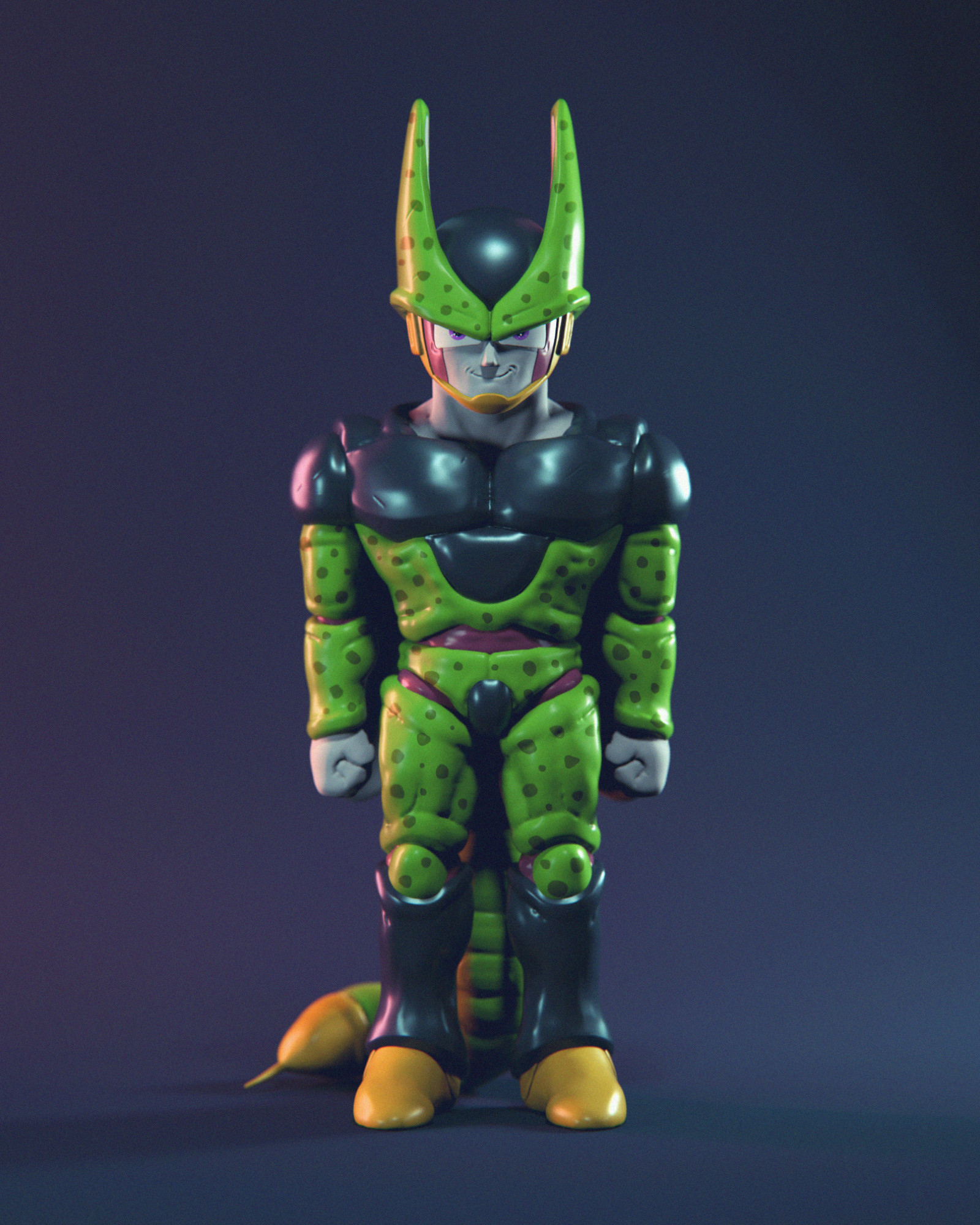 ArtStation - PERFECT CELL TOY.