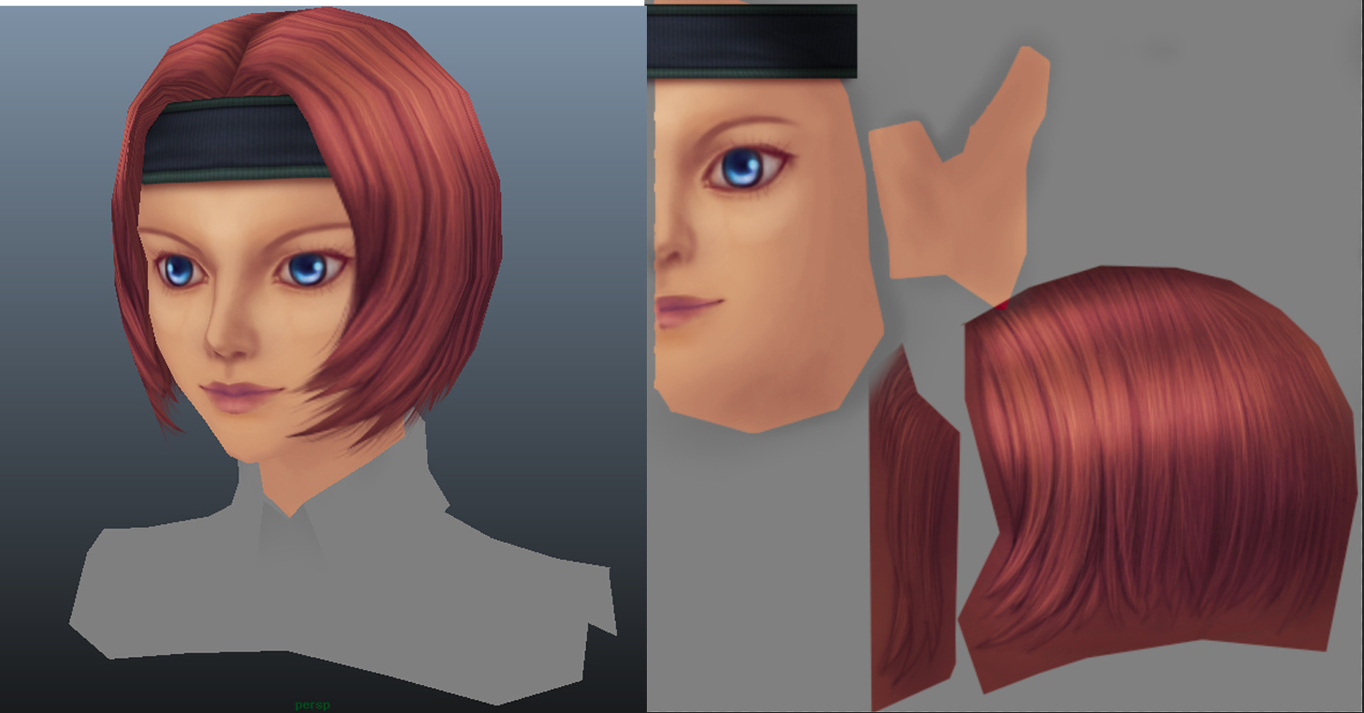 ArtStation - Face_Texture_hand_Painting