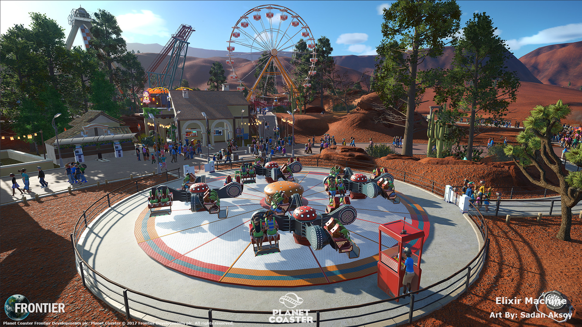 Sadan Aksoy - Planet Coaster - Elixir Machine