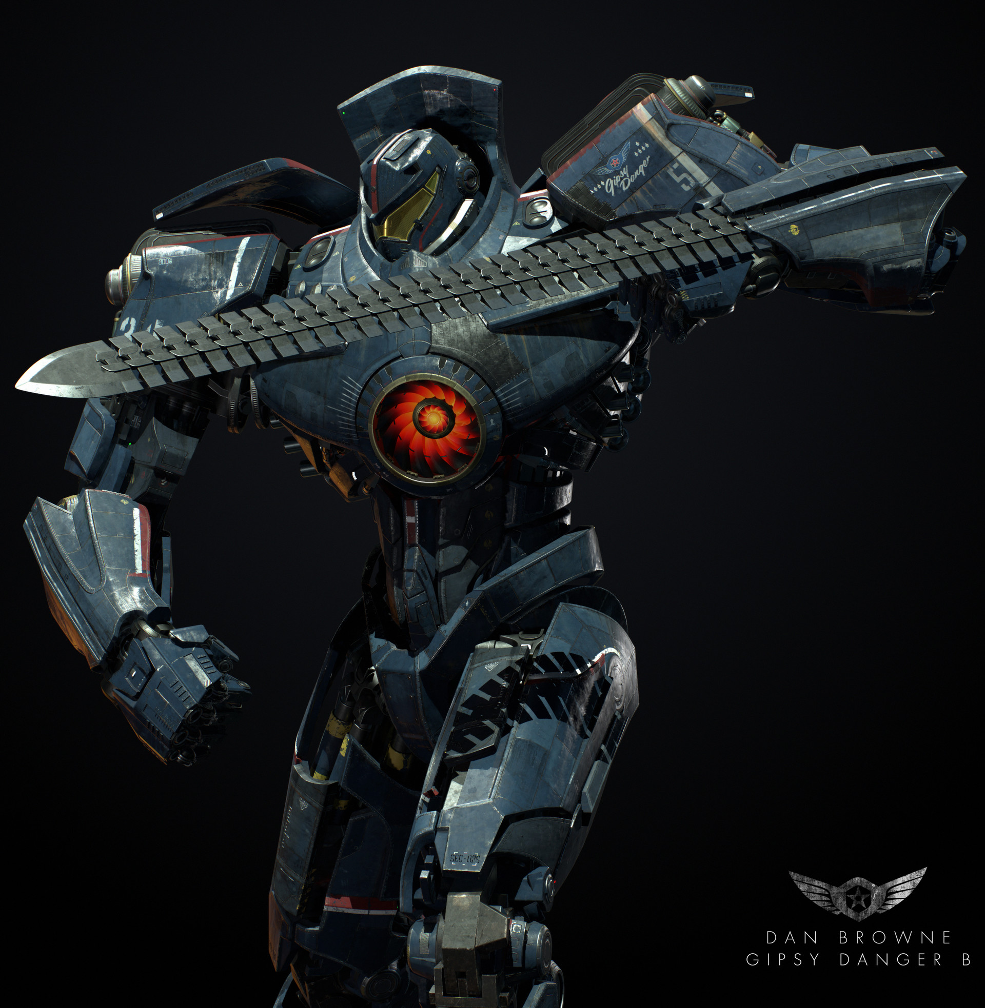 Danny Browne - Gipsy Danger