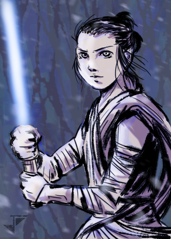 ArtStation - Rey - Star Wars
