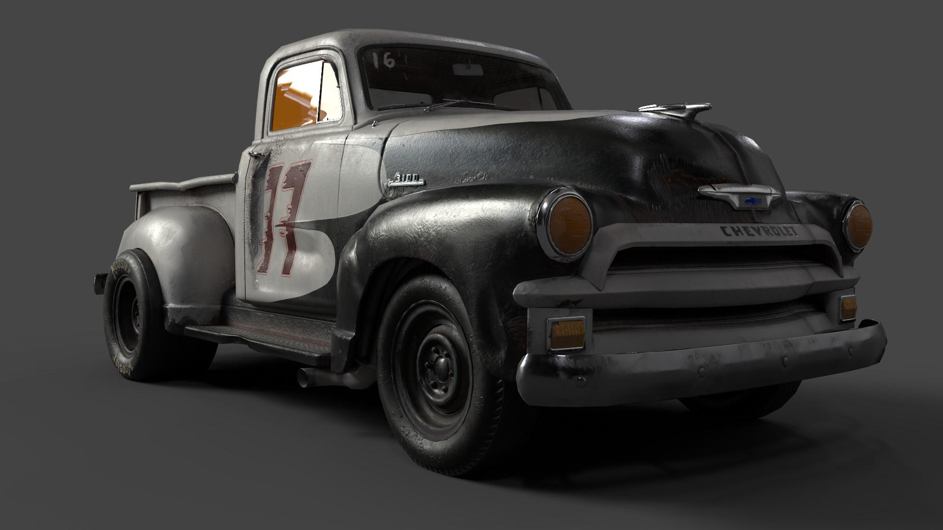 ArtStation - 1954's Chevy Gasser