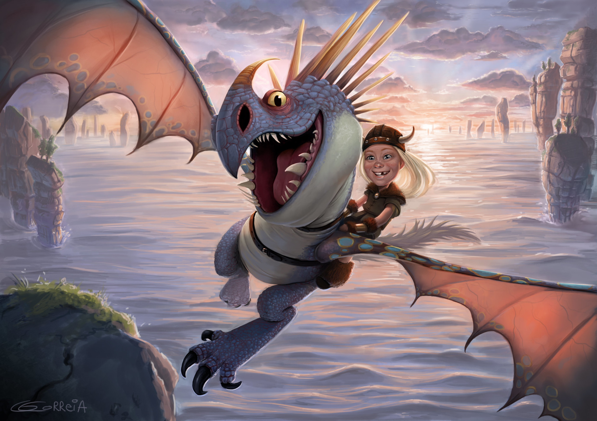 ArtStation - Stormfy Fanart Portrait