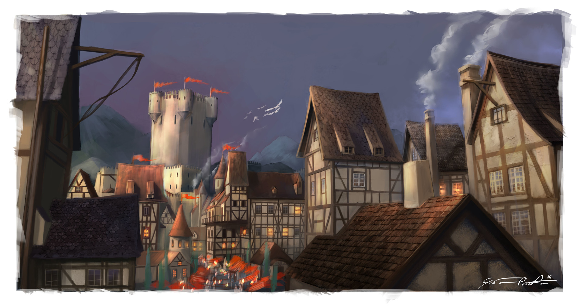 ArtStation - Medieval environment