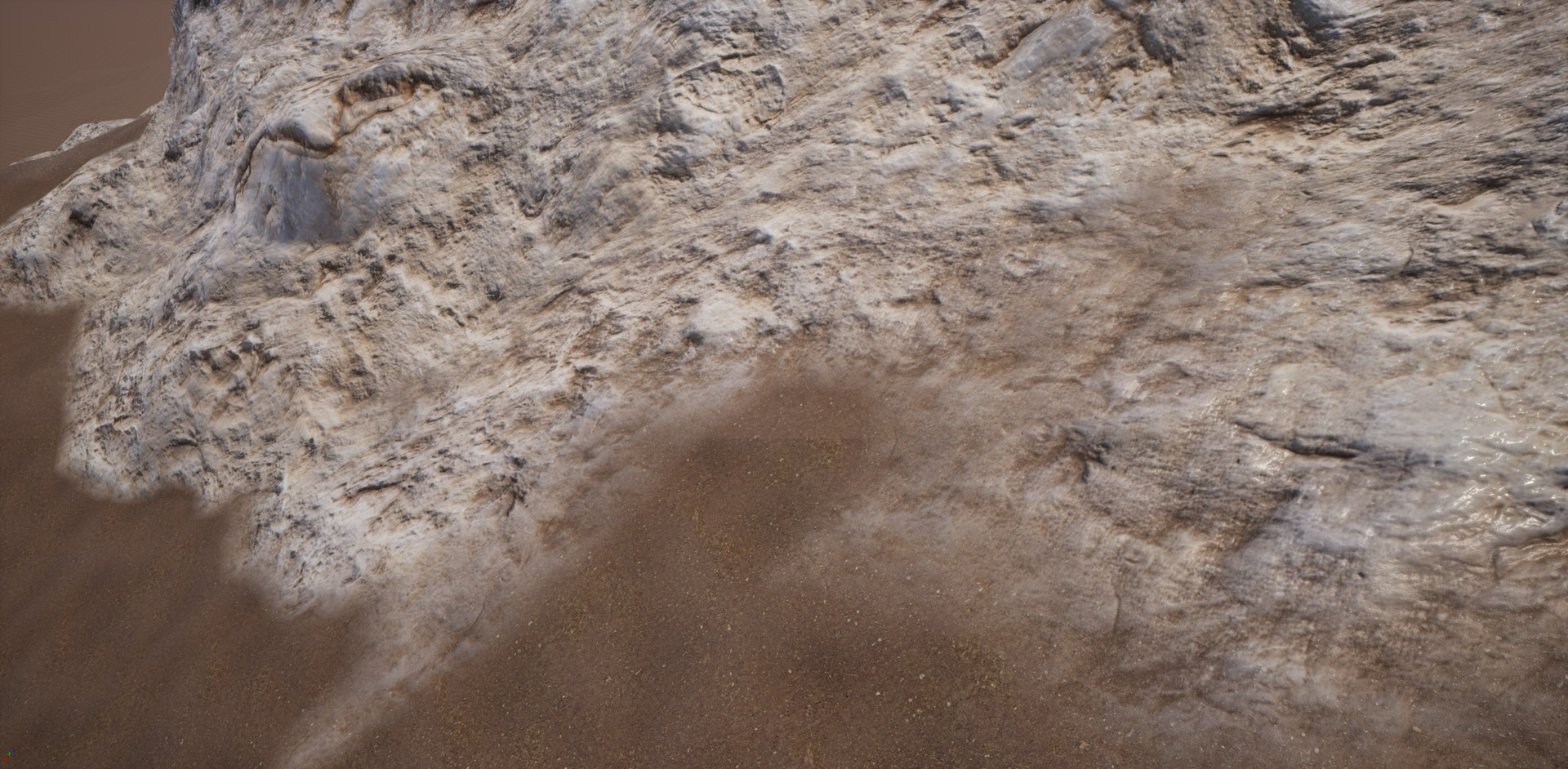 ArtStation - UE4 Stone & Sand Test