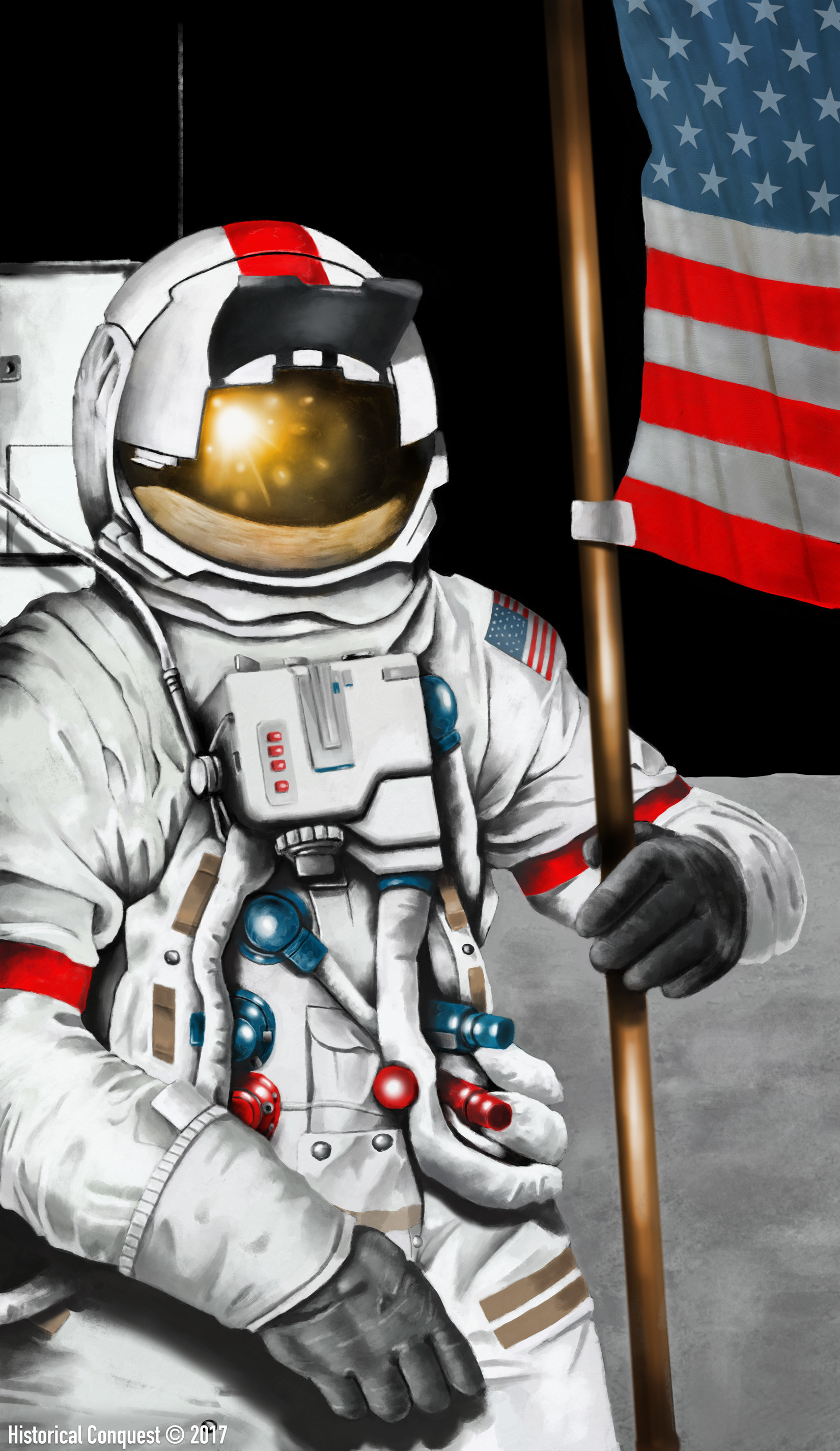 ArtStation - Apollo 14 - Alan Shepard