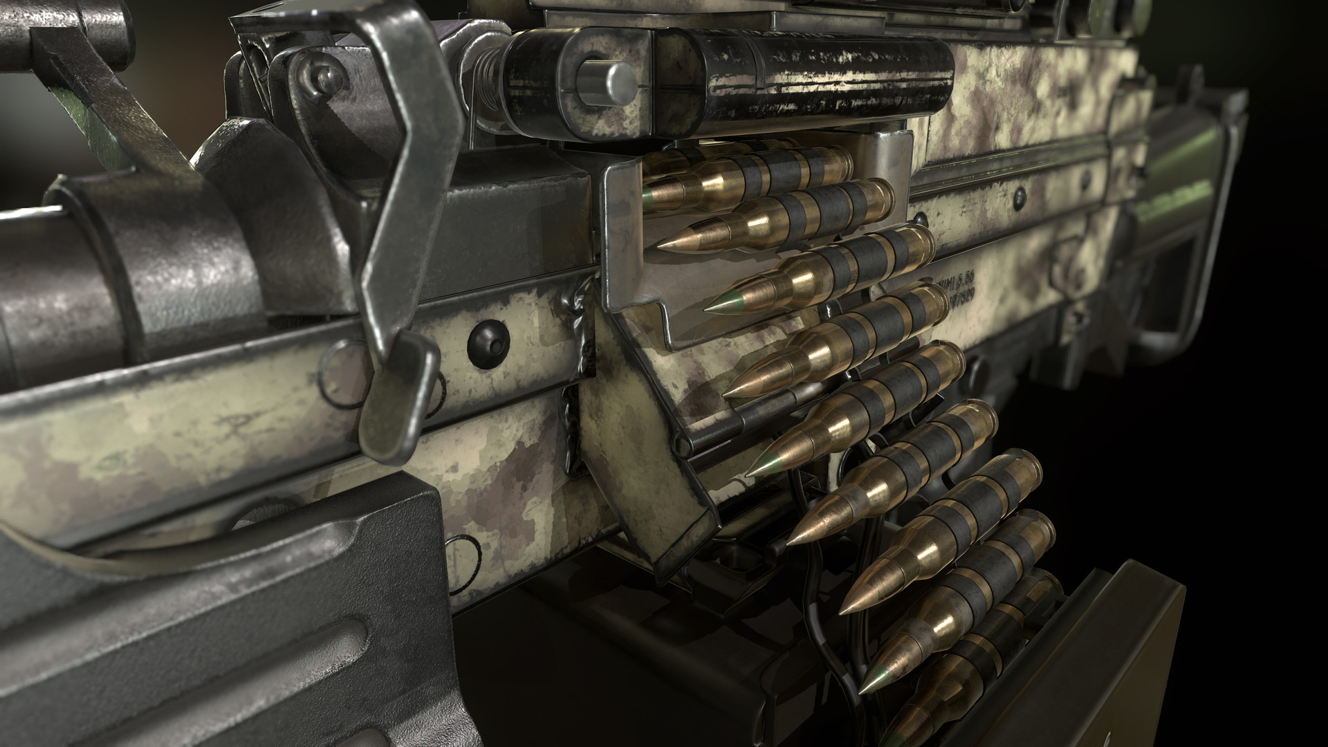 ArtStation - M249 Camo VERSION 3