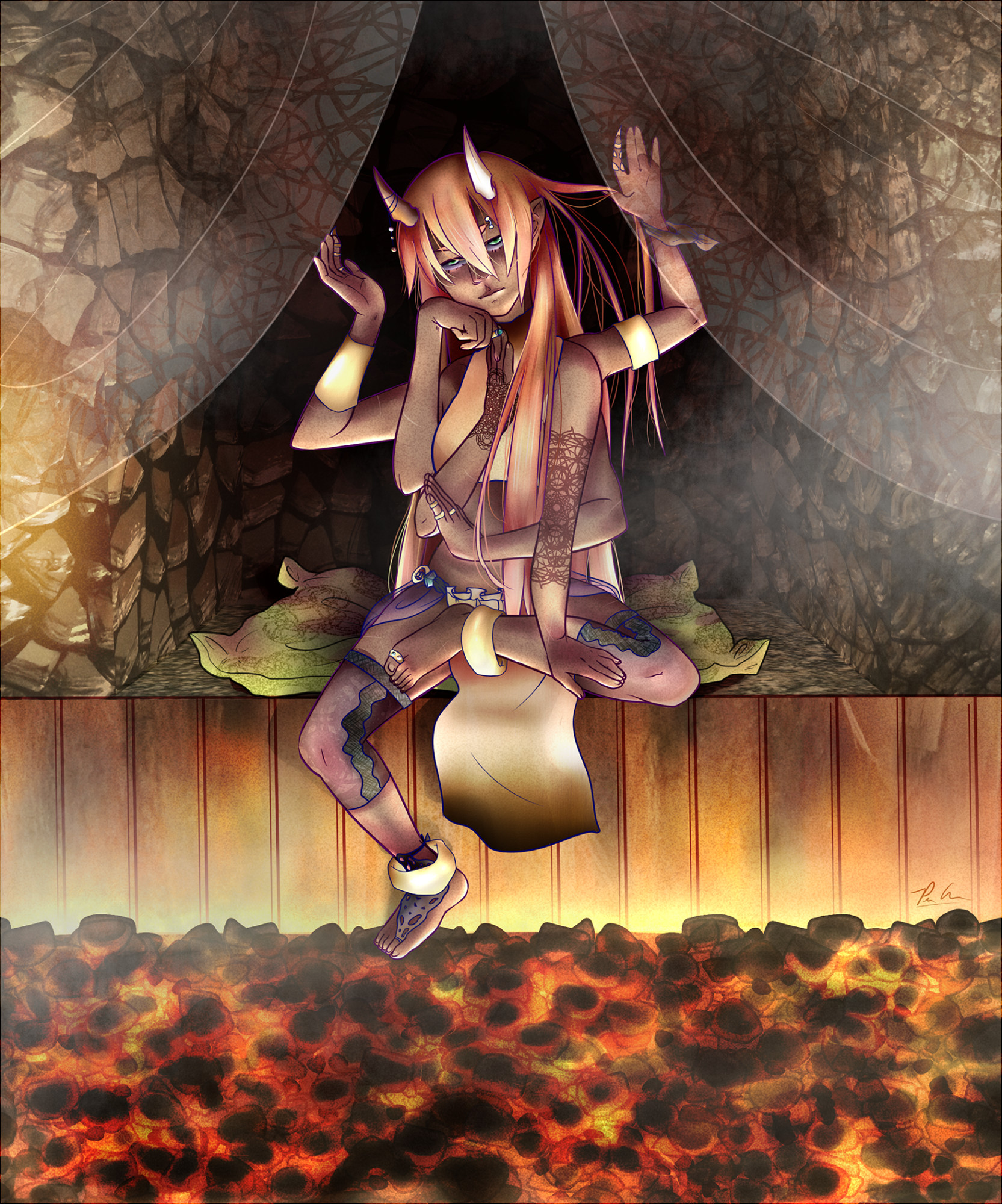 ArtStation - Hot as Hell