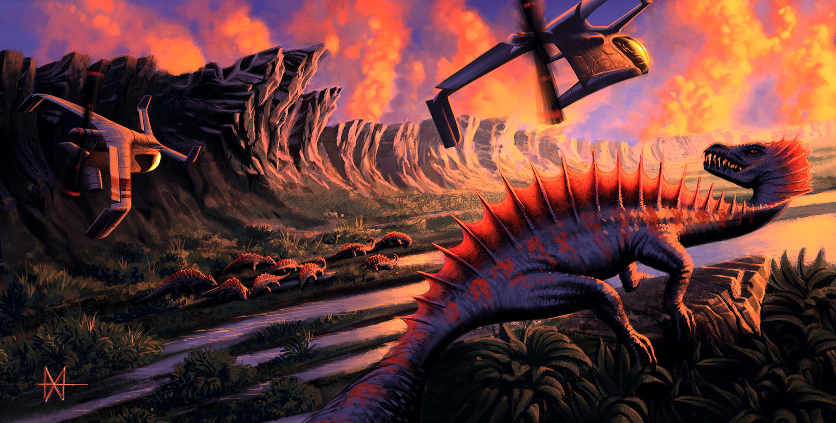 ArtStation - Primitive Flight