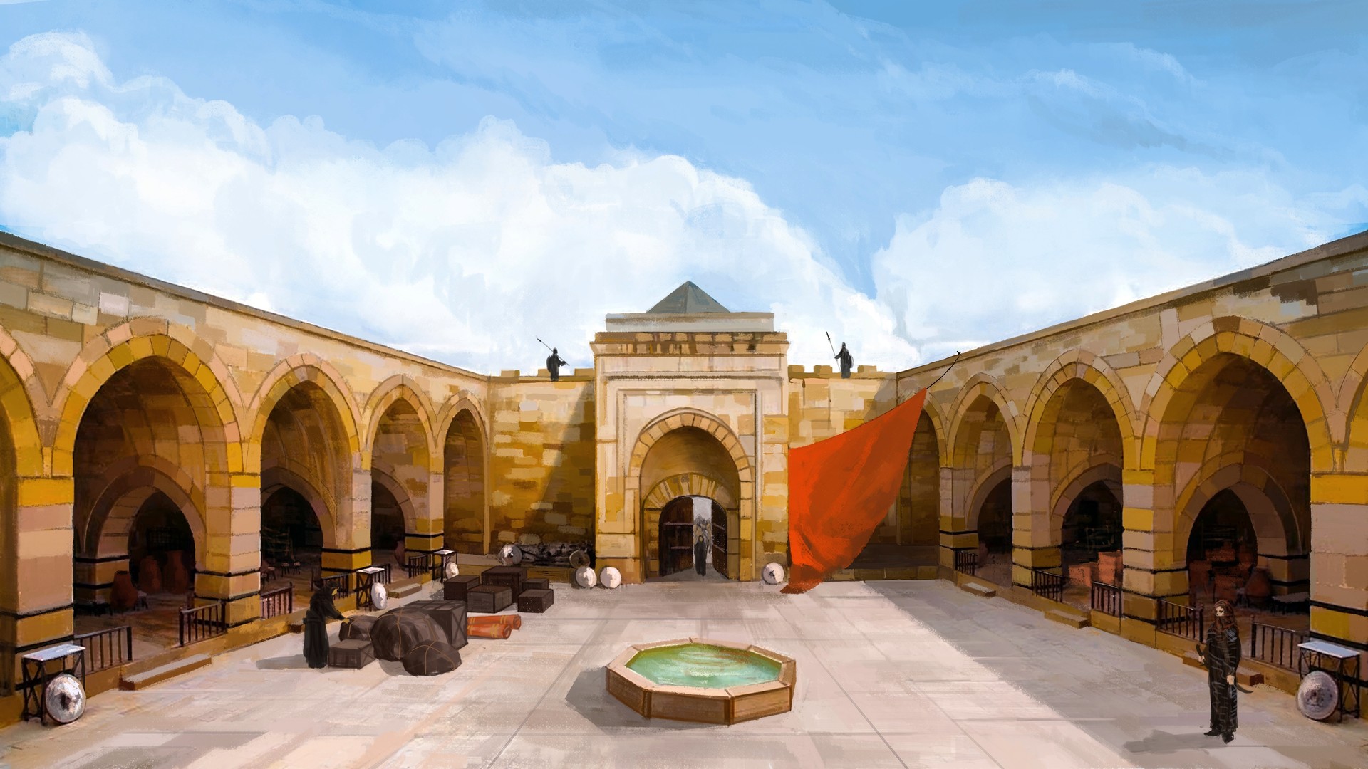 ArtStation - Caravanserai