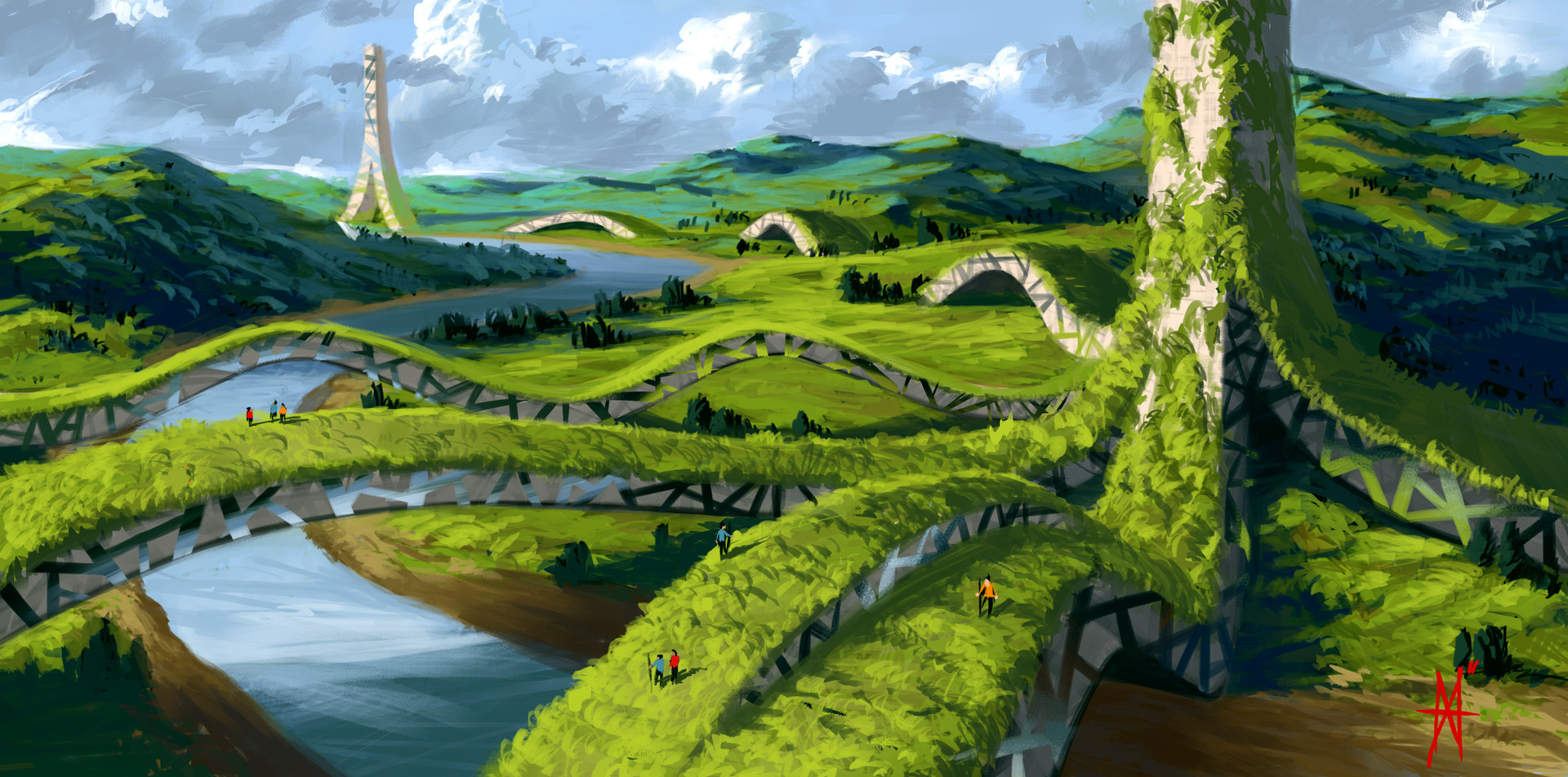 ArtStation - Land Building