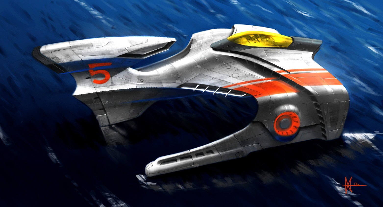 ArtStation - Speed Boat