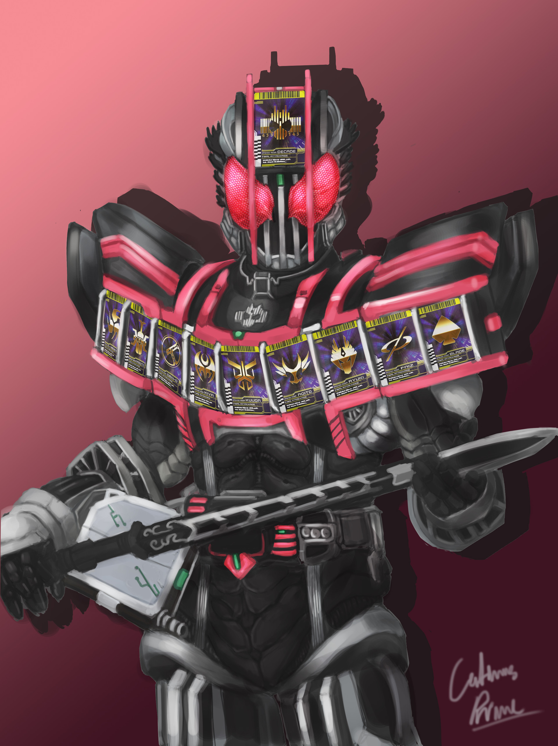 ArtStation - Kamen rider Decade