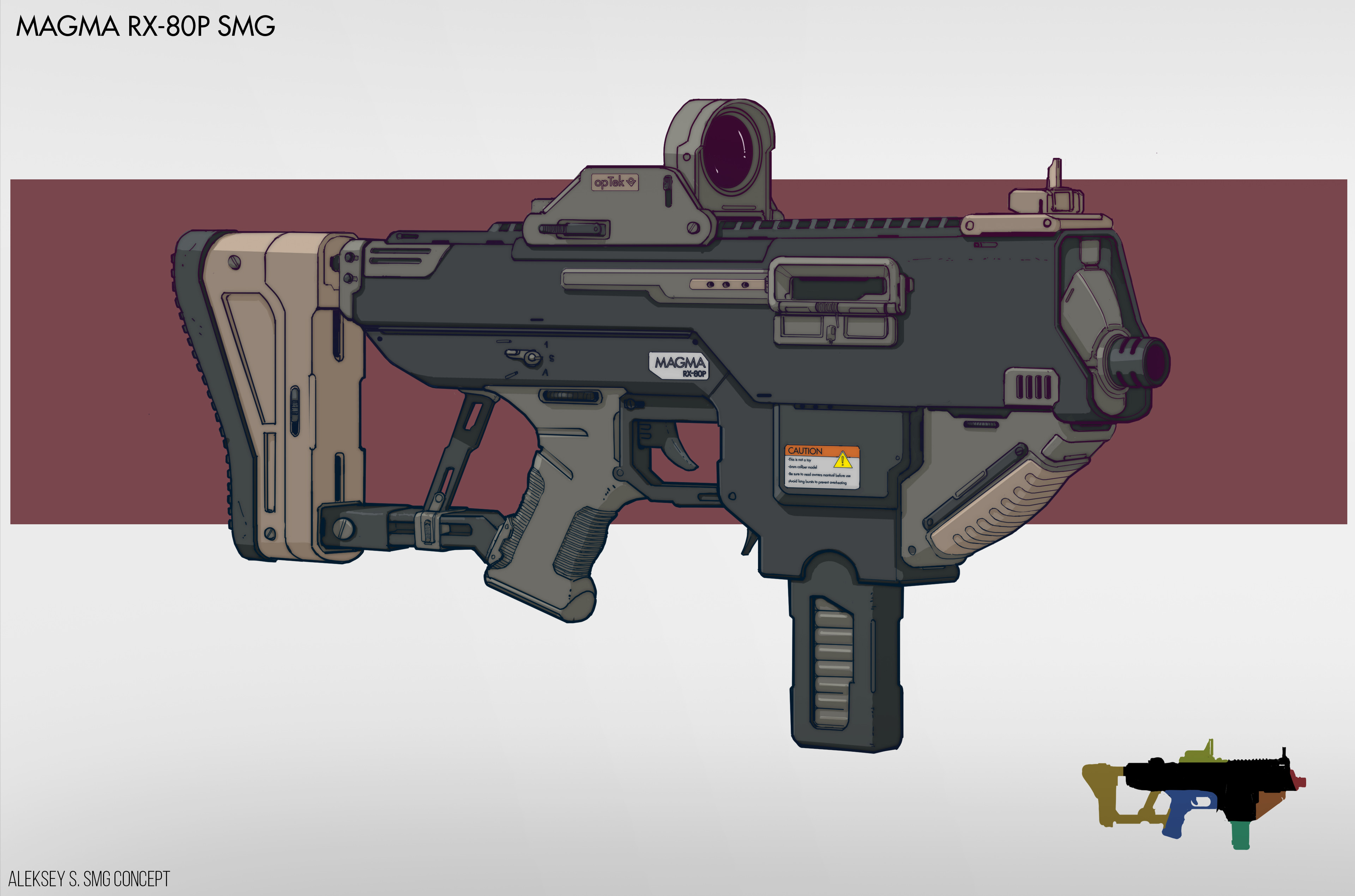 Aleksey Sheludchenko - Magma RX-80P SMG