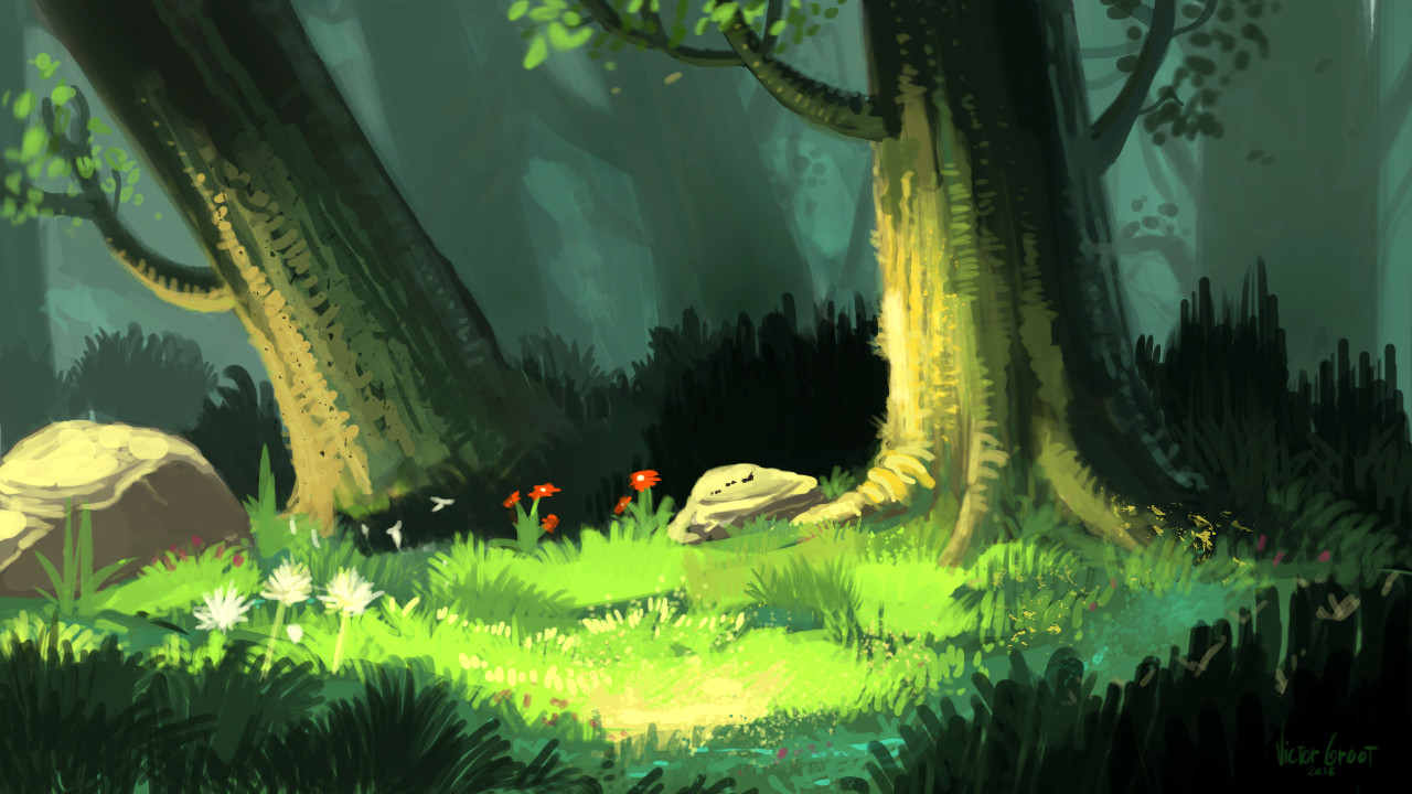 ArtStation - Forest Speedpaint