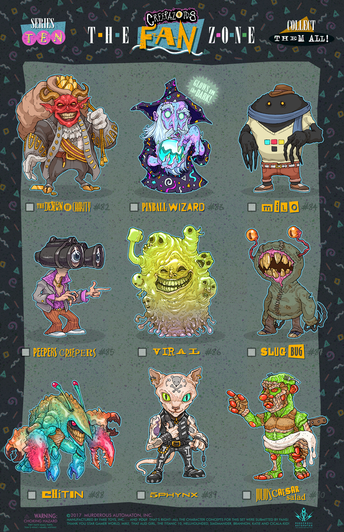 ArtStation - Creepazoids: The Fan Zone